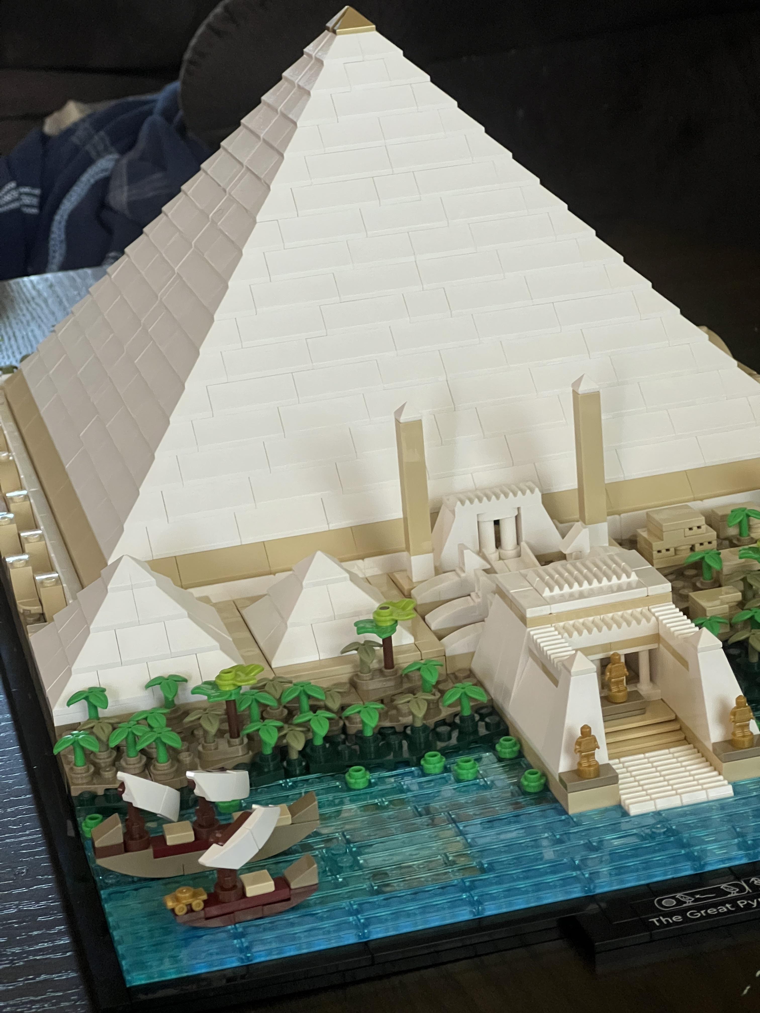 2 Great Pyramid of Giza sets combined for full pyramid | Scrolller