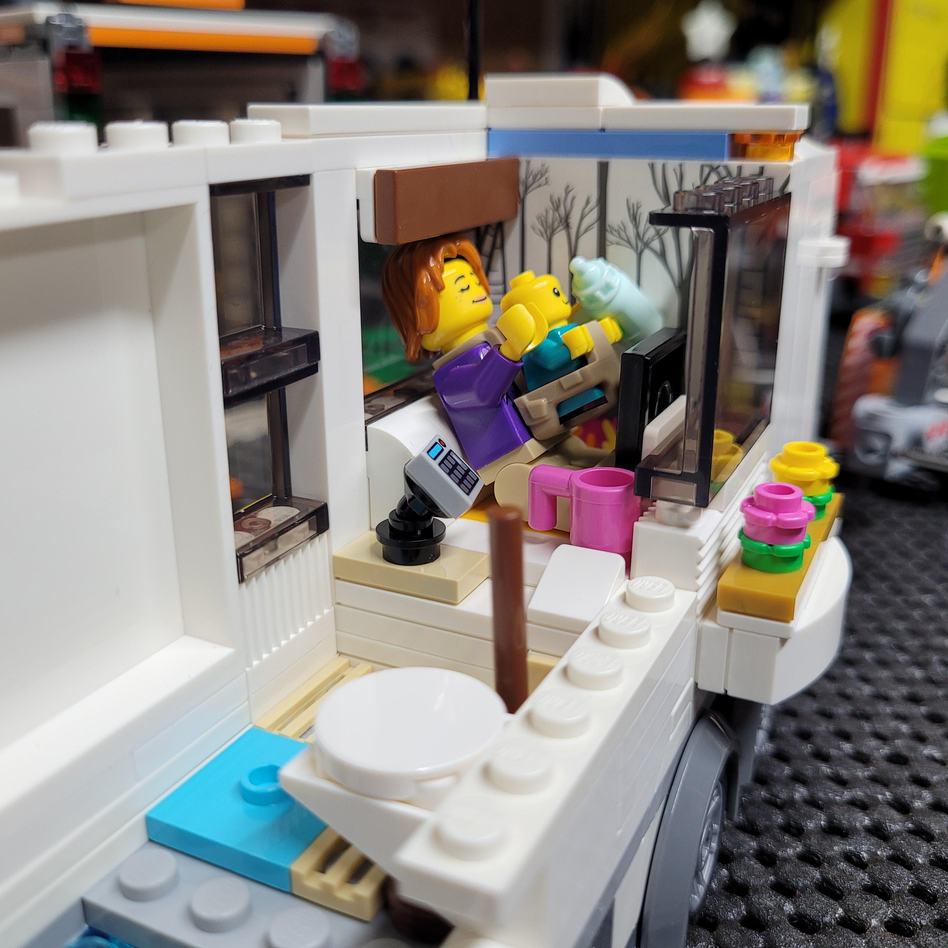 Bedroom slide out in my custom RV MOC | Scrolller