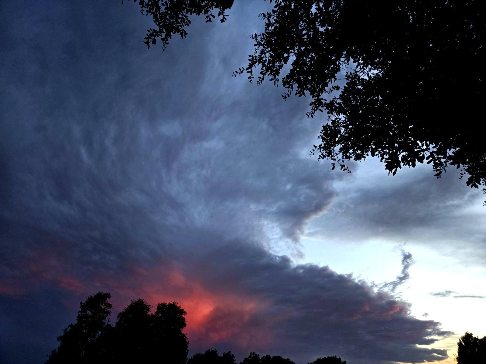 Sunset Illumination thunderstorm | Scrolller