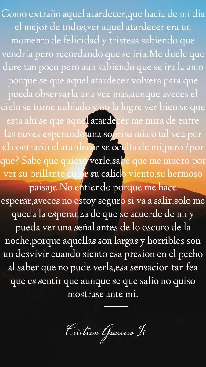 Mi querido atardecer | Scrolller