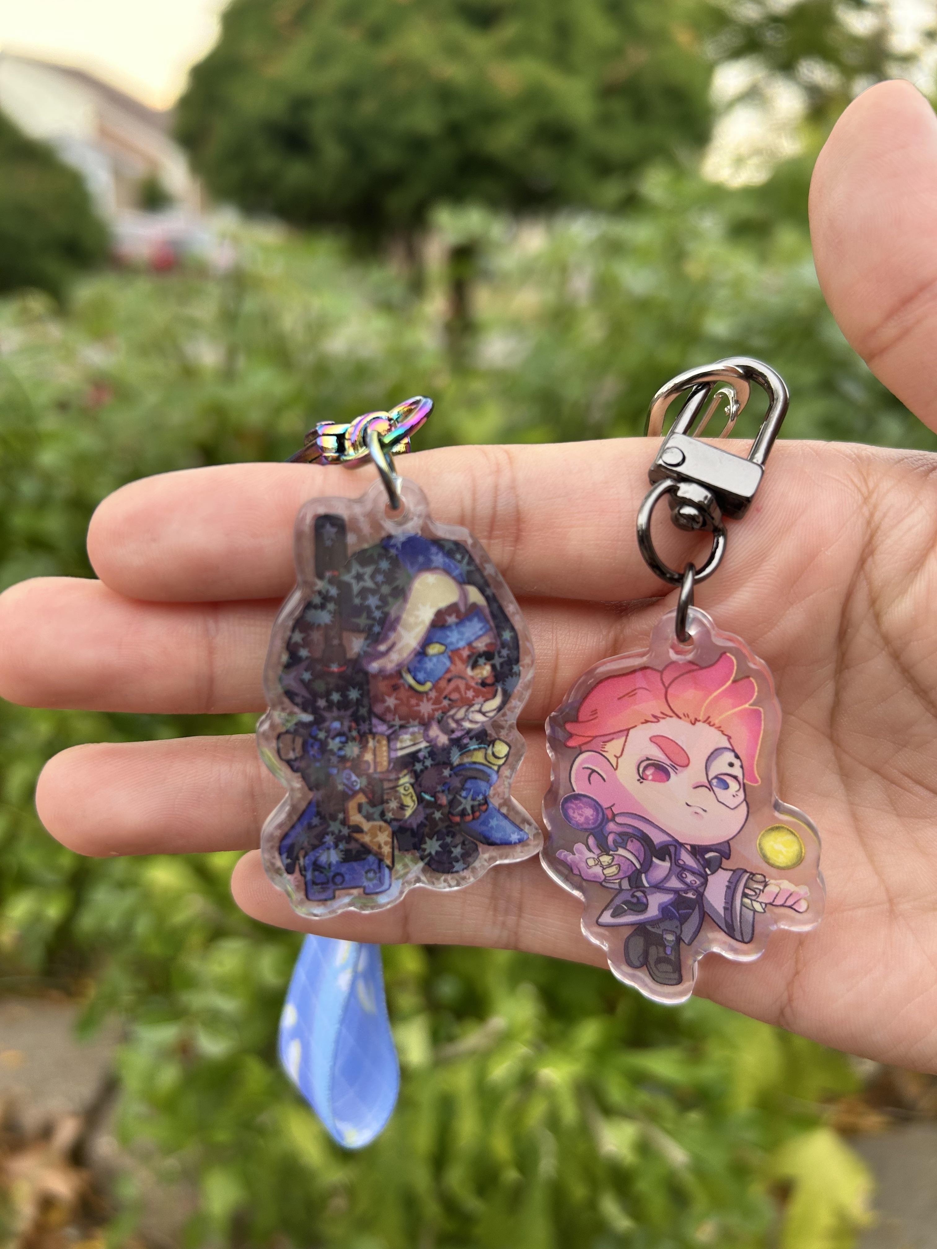 I made custom Ana and Moira keychains 🥹🧎🏽‍♀️ | Scrolller
