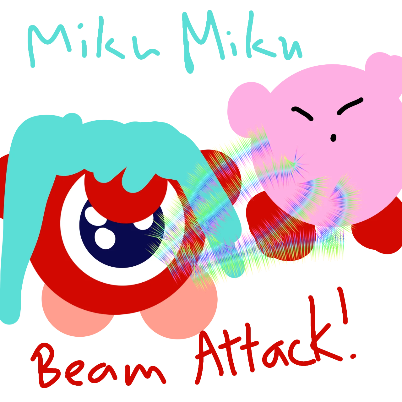 Miku Miku Beam Attack | Scrolller