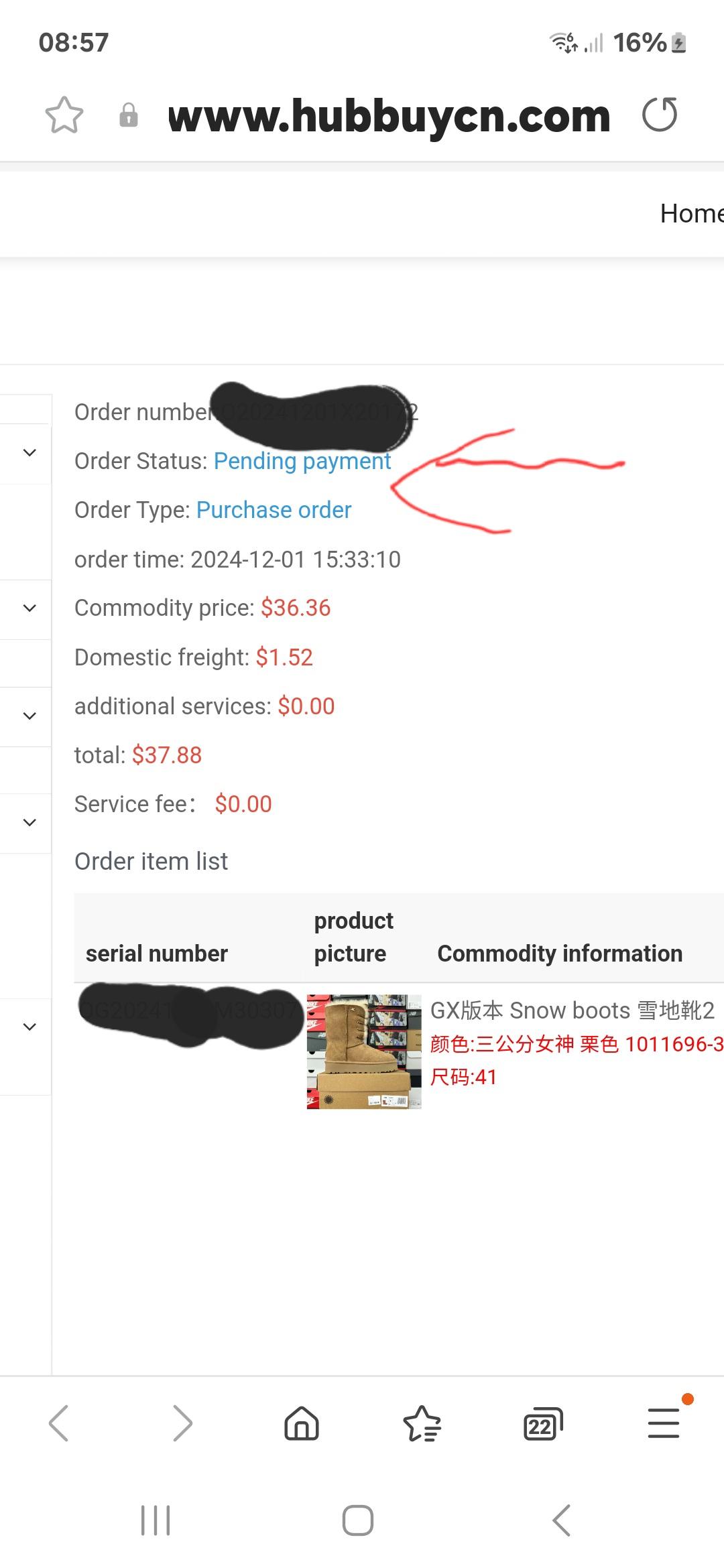 Hubbuycn payment issues ?! | Scrolller