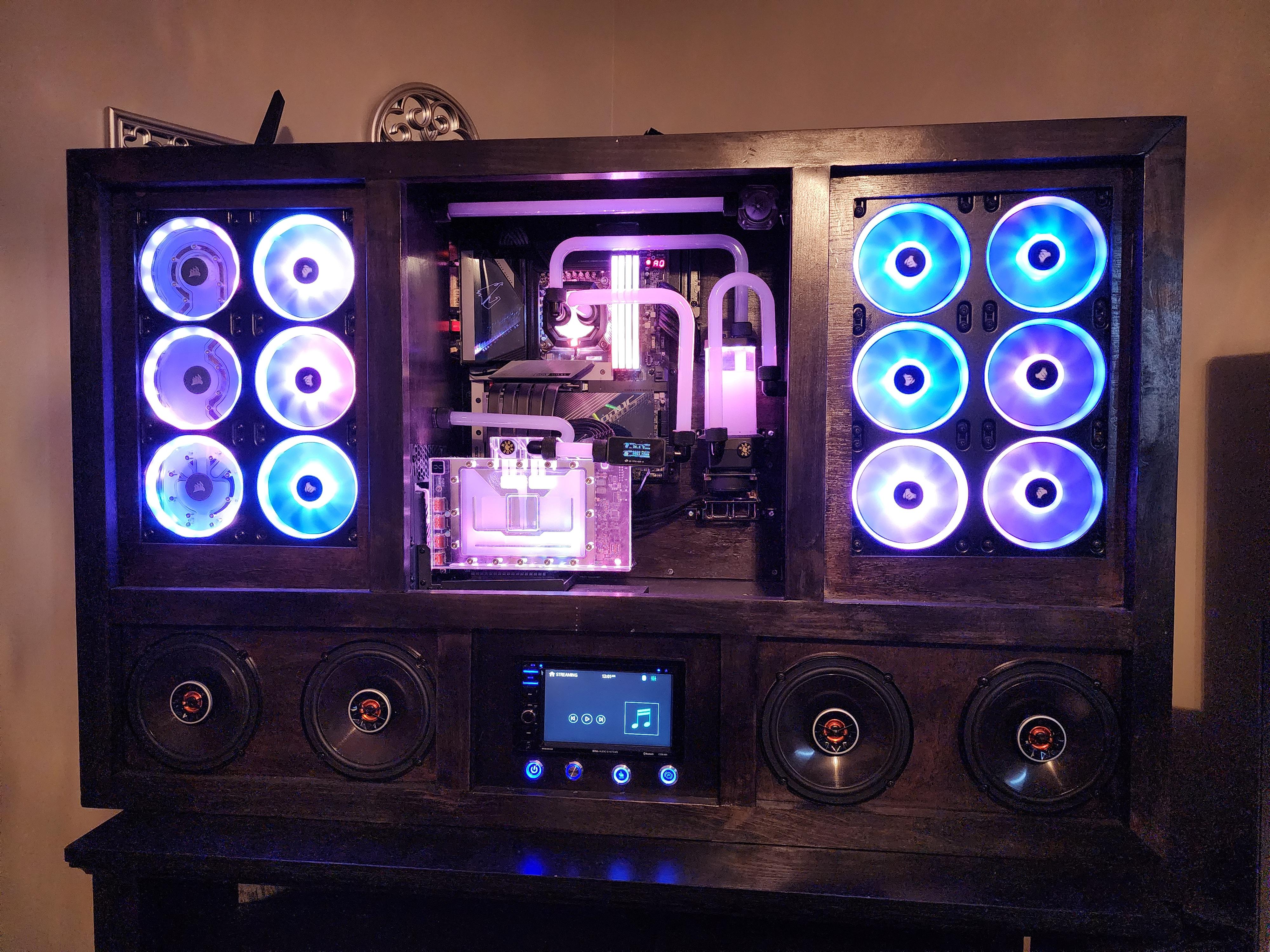 Finally setup at the new temp place | Scrolller