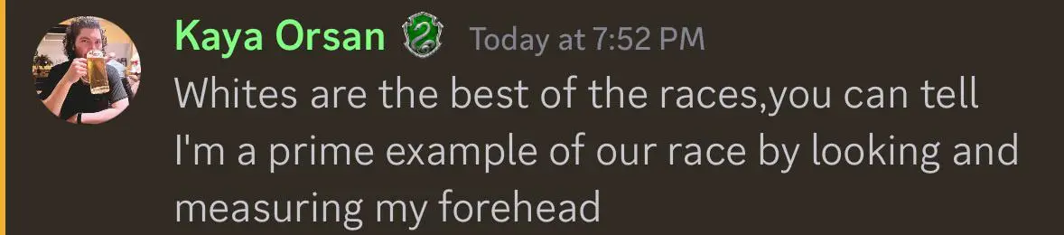 More examples of Kaya’s racism | Scrolller