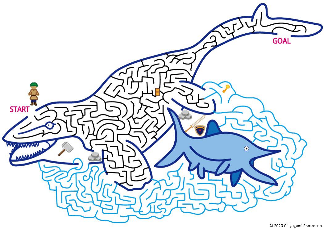 Mosasaurus Maze | Scrolller