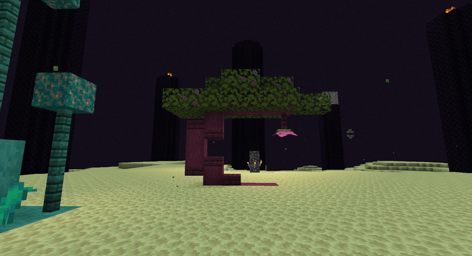 Minecraft End dimension trees | Scrolller