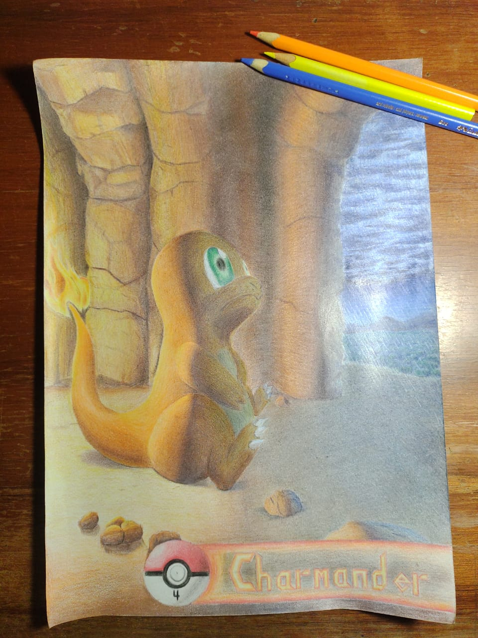 Finished my Charmander fanart | Scrolller