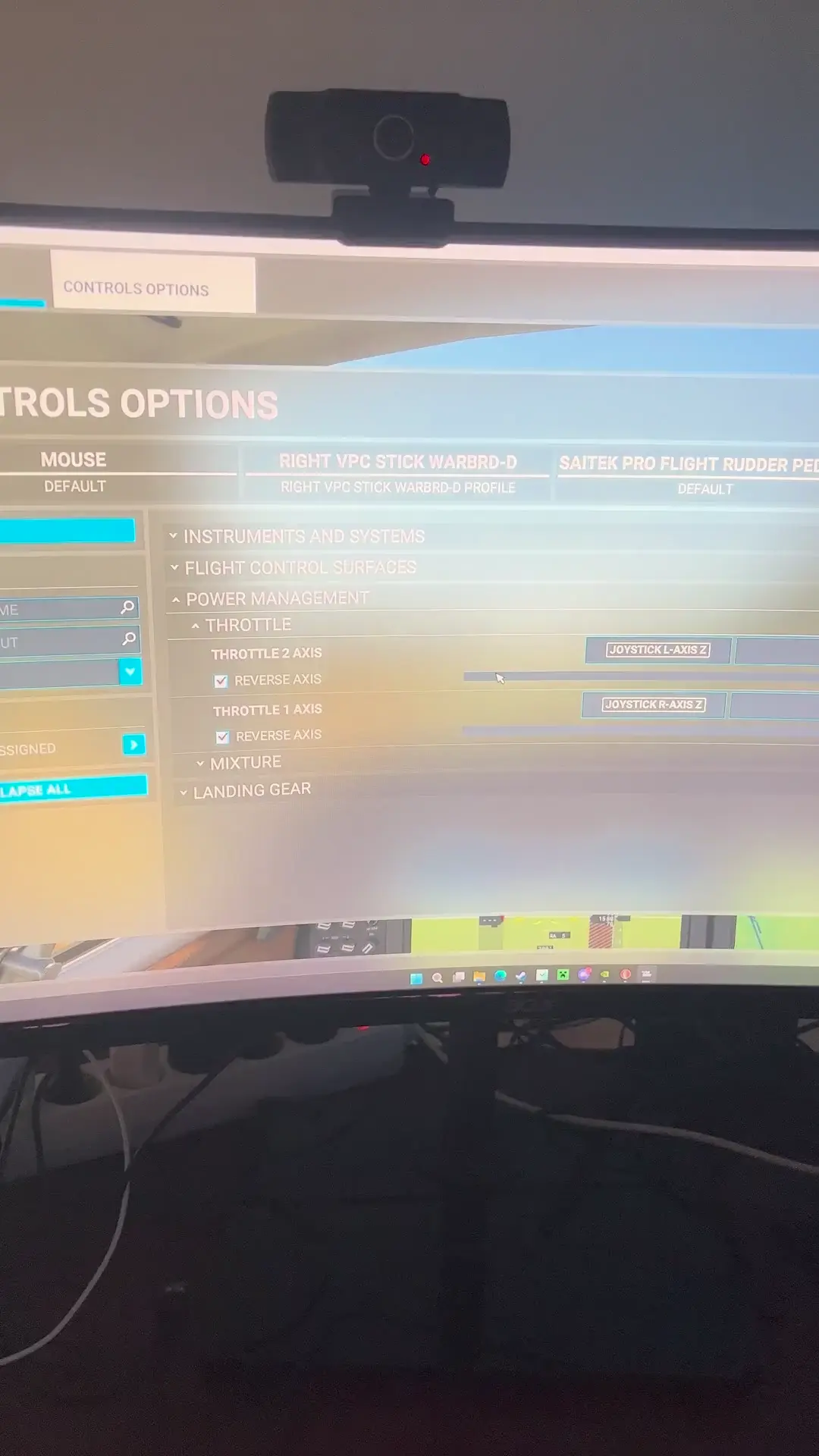 MSFS won’t let me assign any keybinds for all my peripherals. The controls I assigned already ...