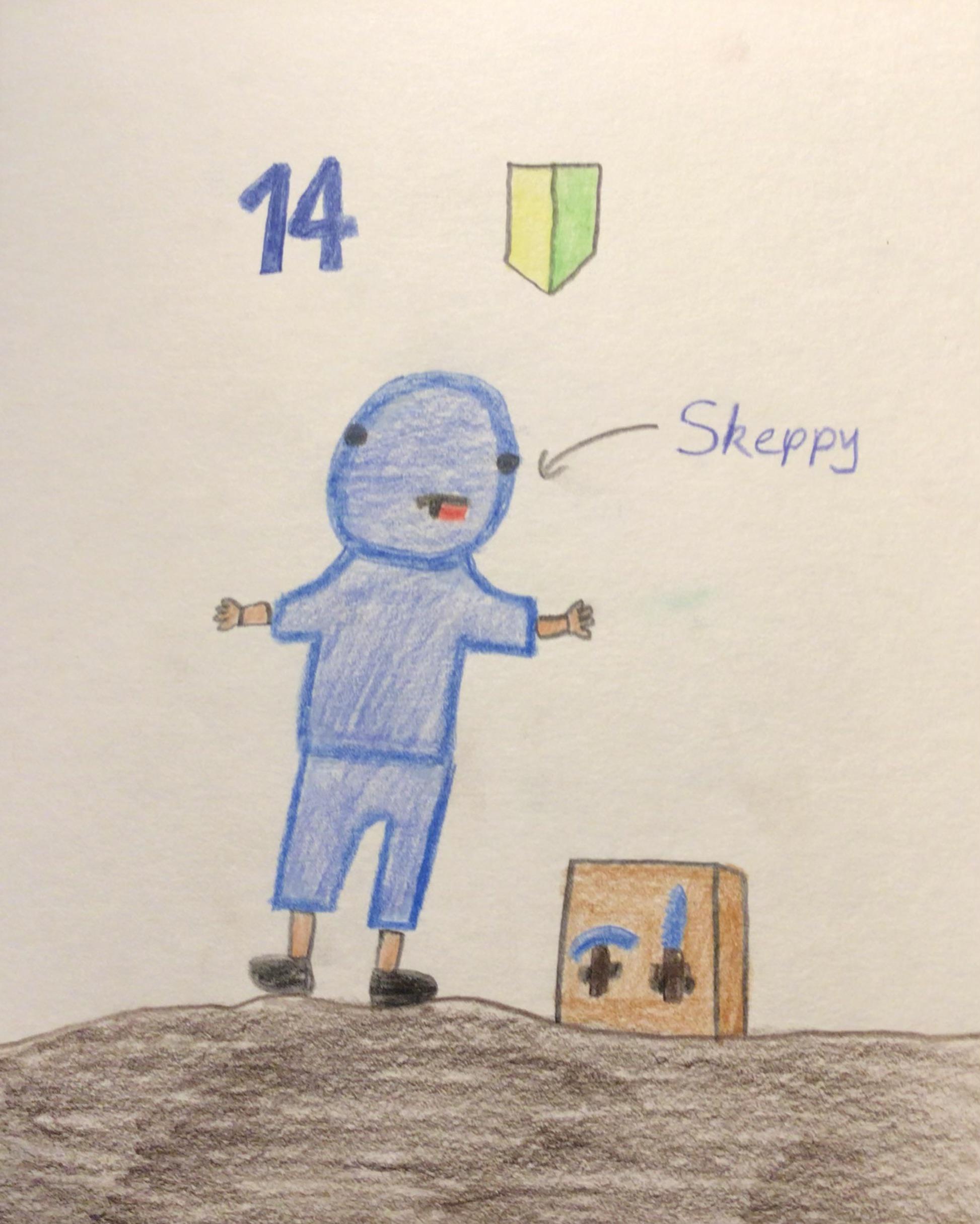 My Drawing of Skeppy | Scrolller