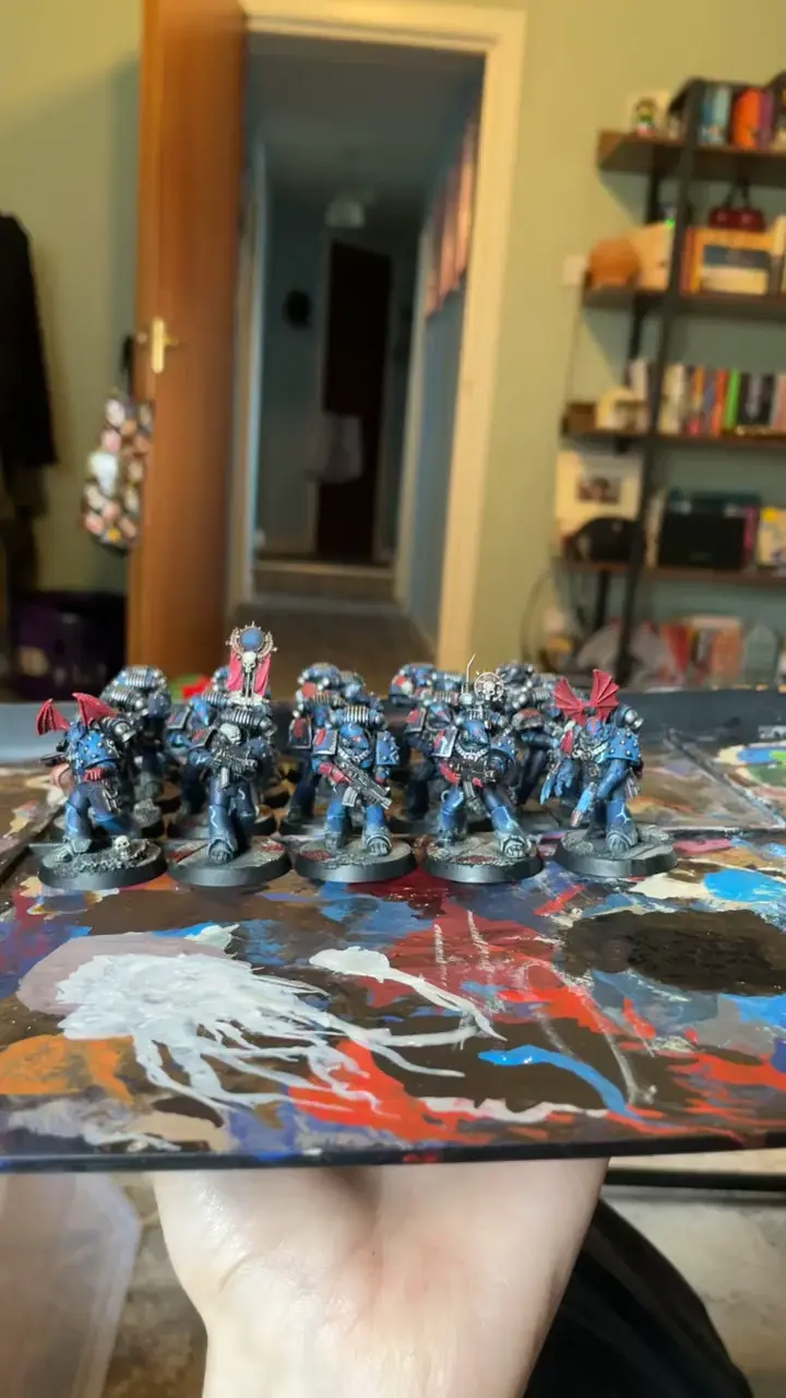 My first 20 tactical marines complete | Scrolller