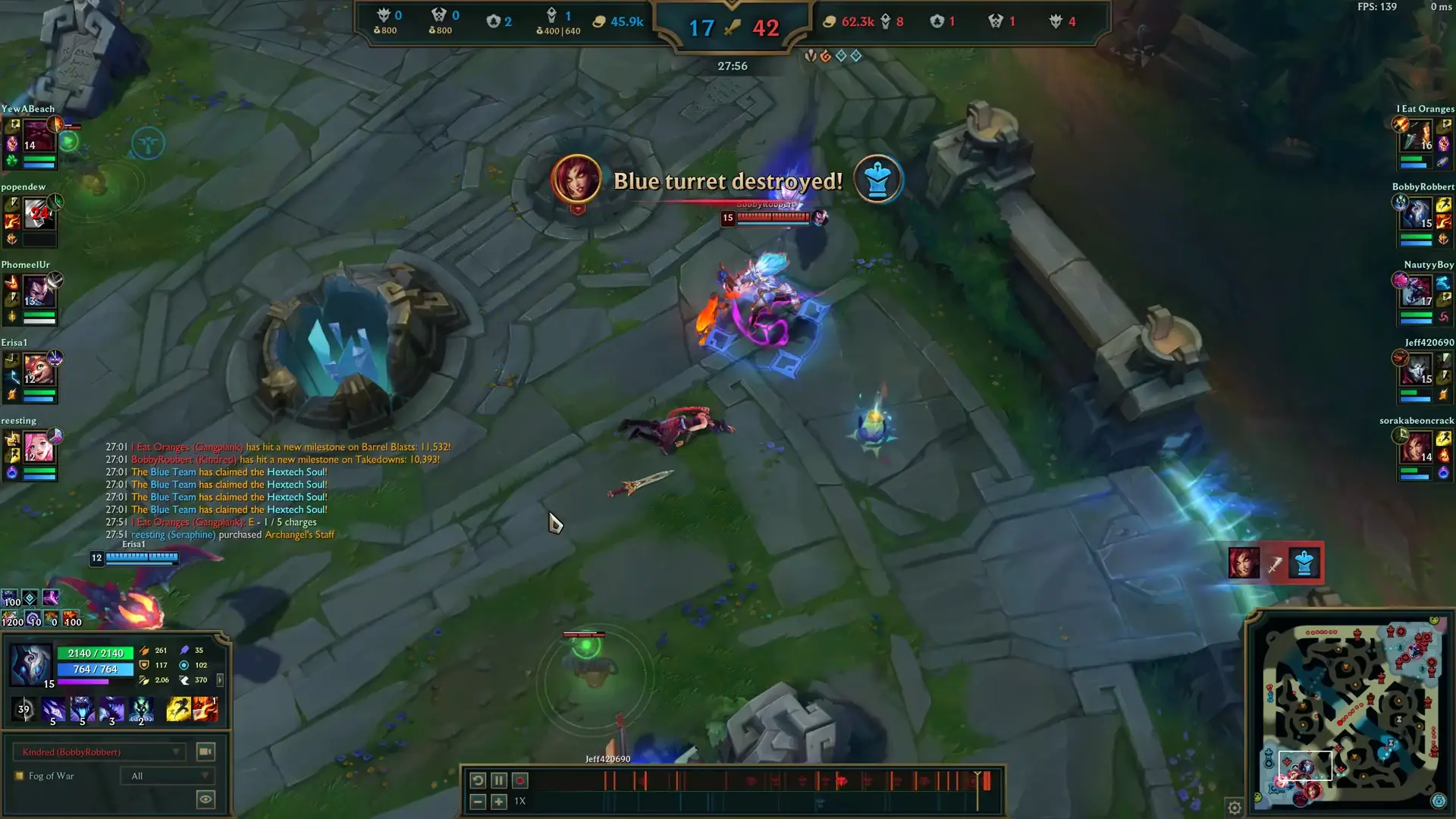 My first kindred penta with prestige skin | Scrolller