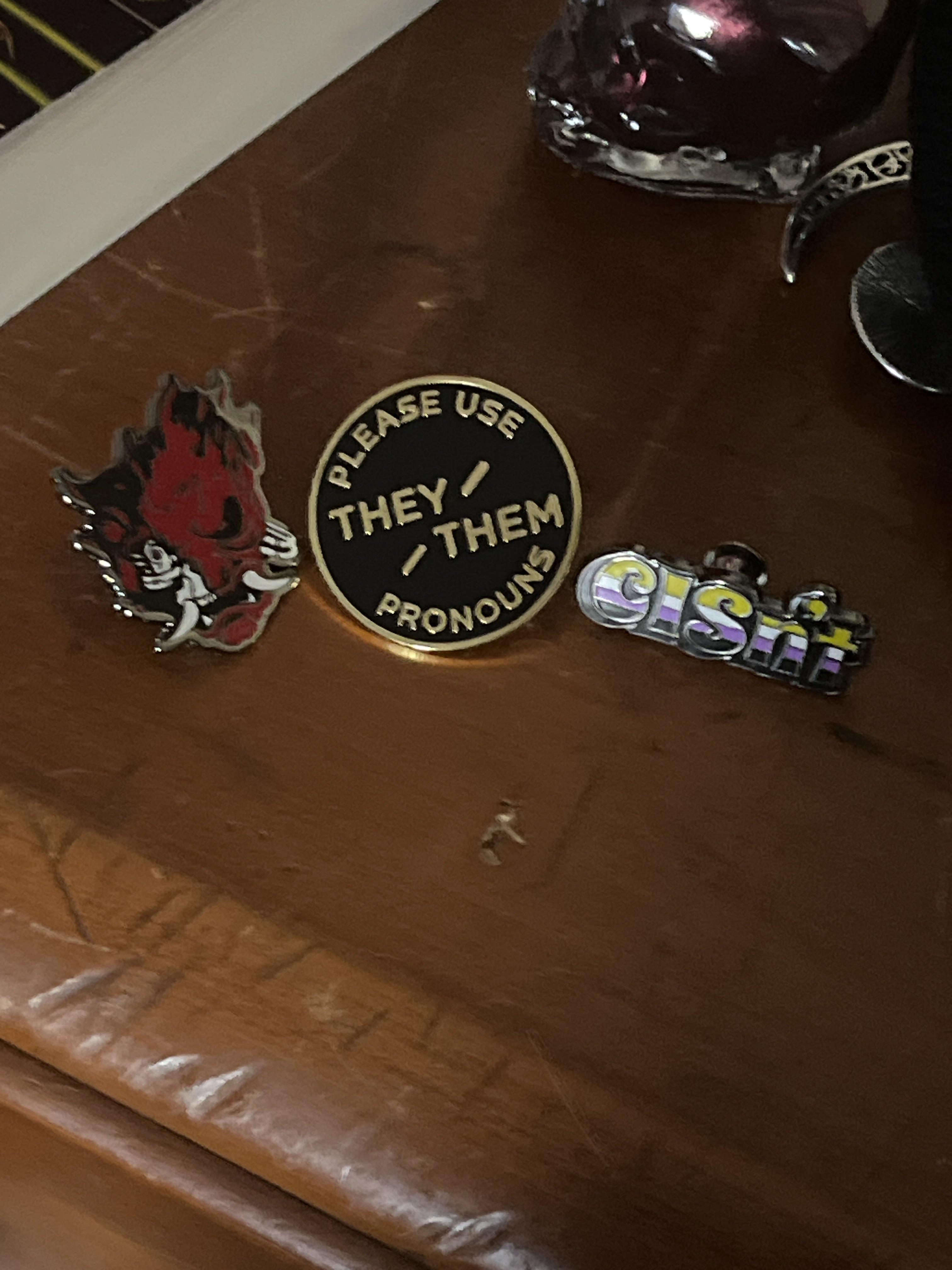 My first pronoun pin | Scrolller