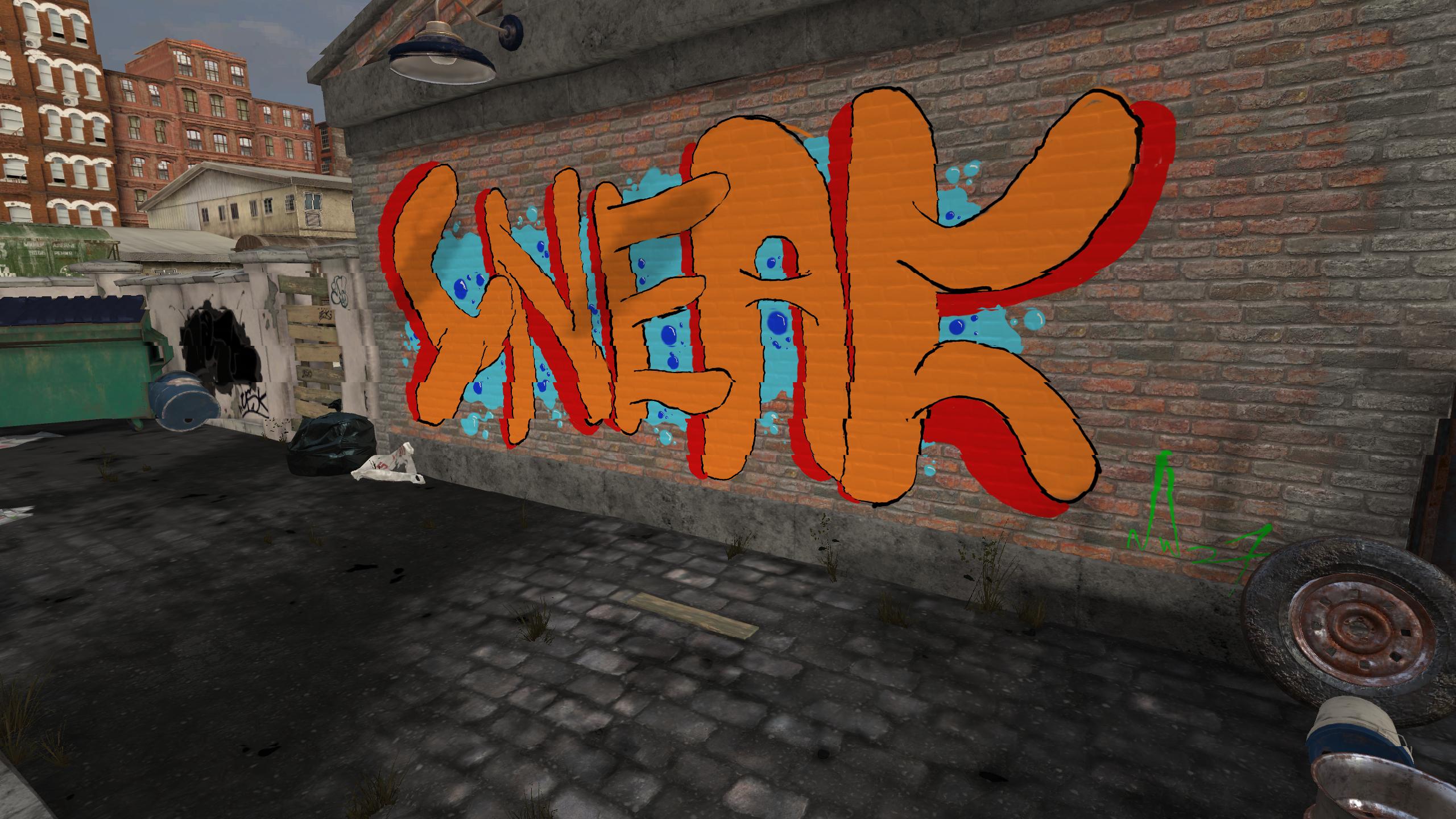 My first throwie | Scrolller