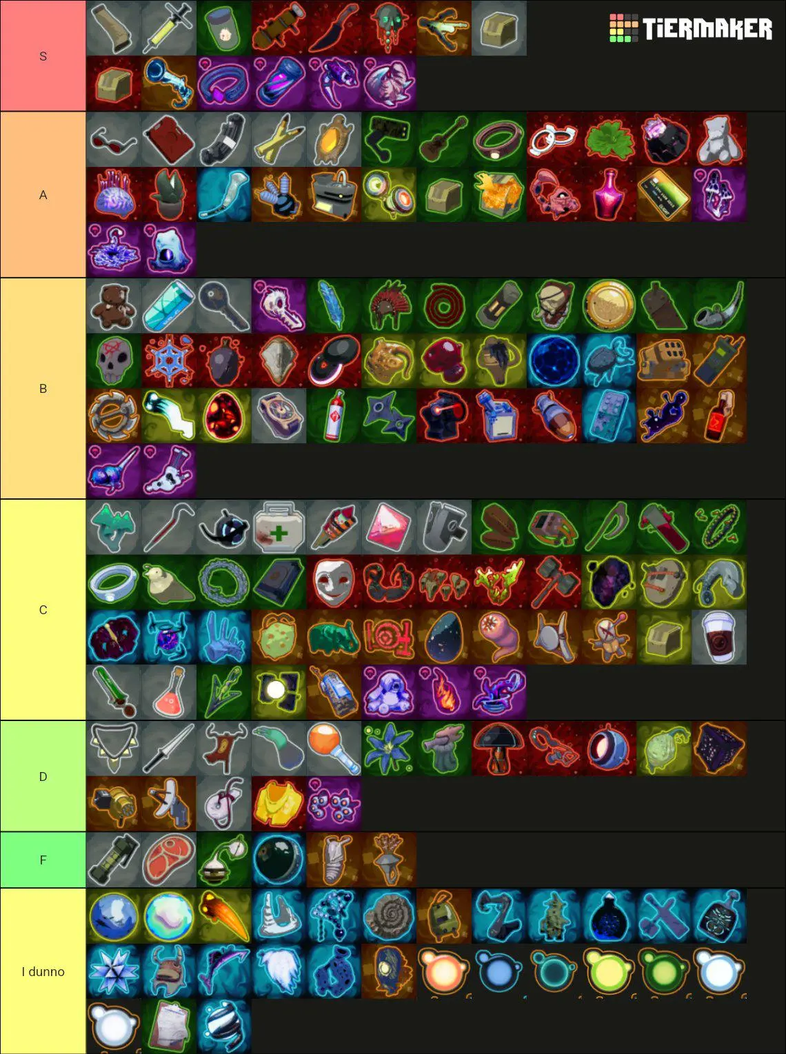 My item list from 2 years ago I DID NOT COOK WITH THIS ONE💀💀💀 | Scrolller