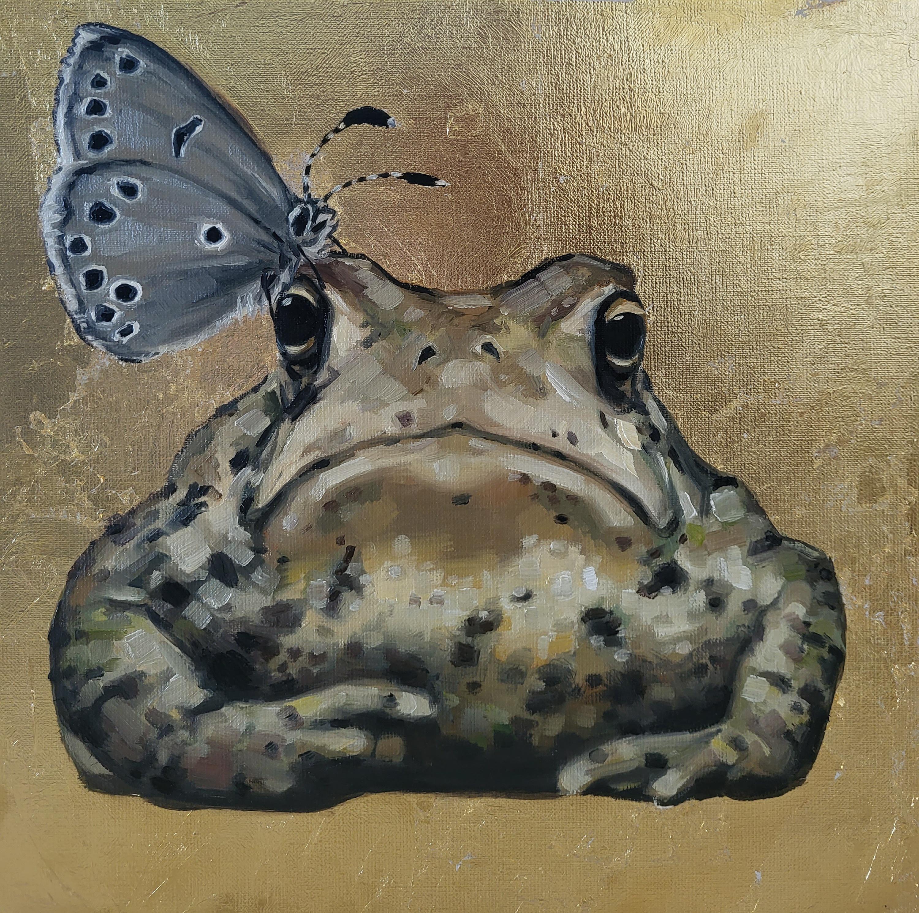 My newest oil painting, with gold leaf | Scrolller