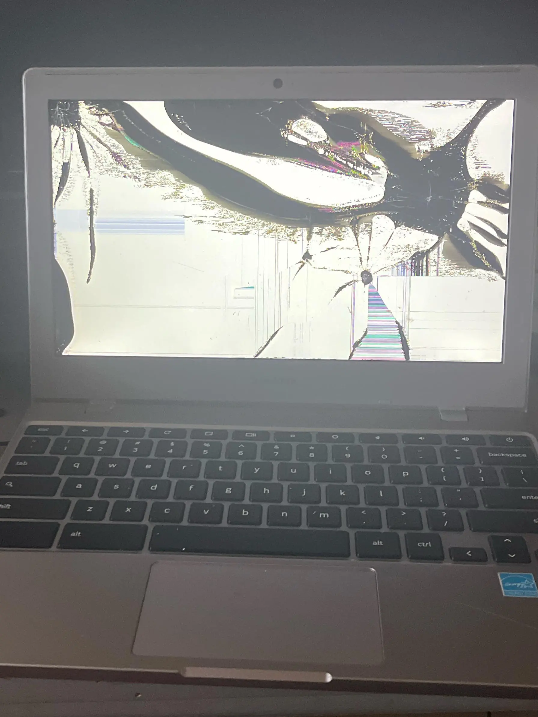 My old Chromebook is broken | Scrolller