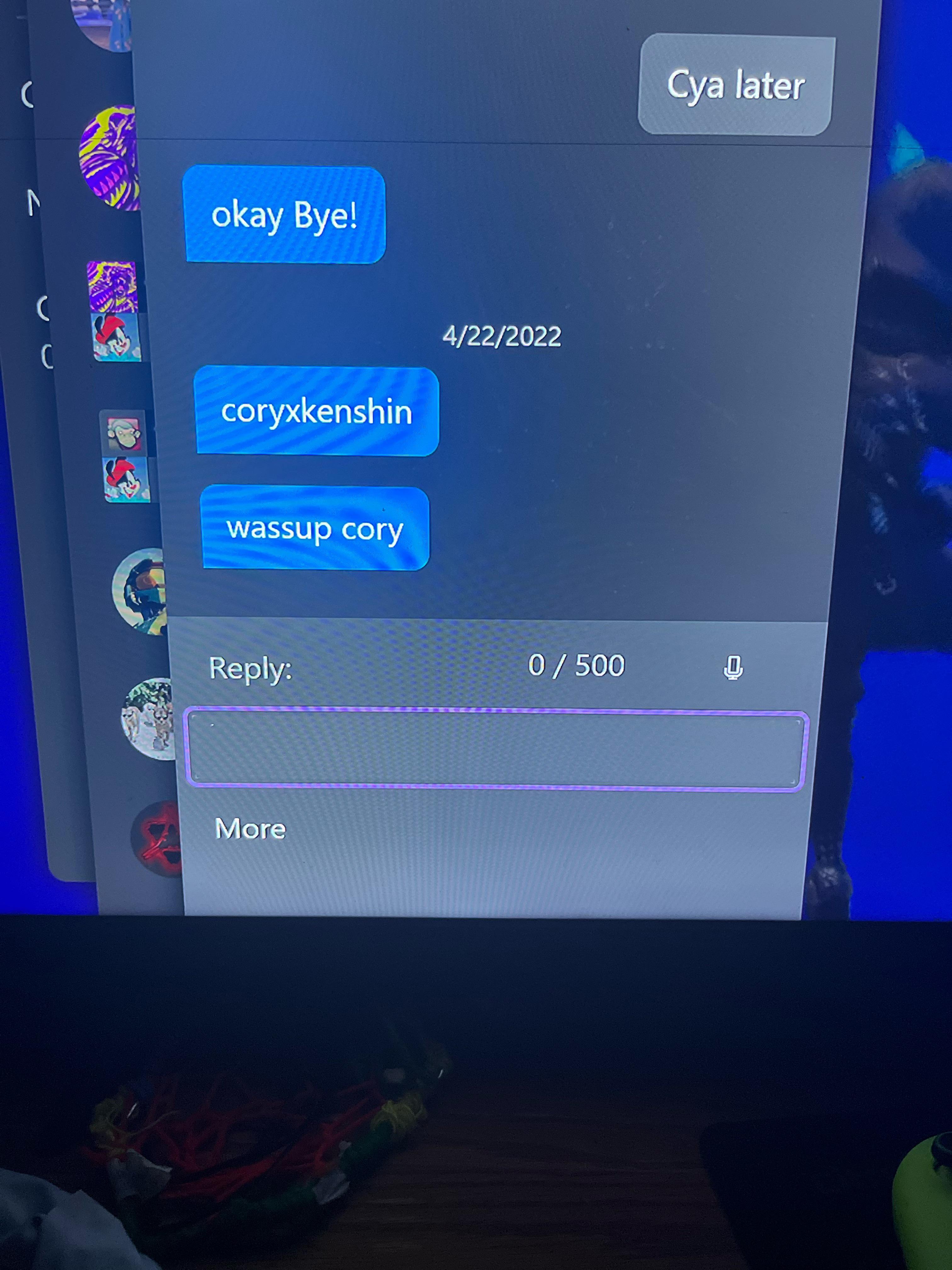 My pfp was CoryxKenshin at the time | Scrolller