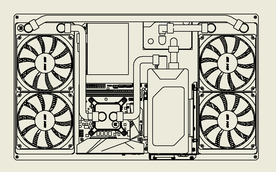 Custom Wall Mounted SFF PC Case | Scrolller