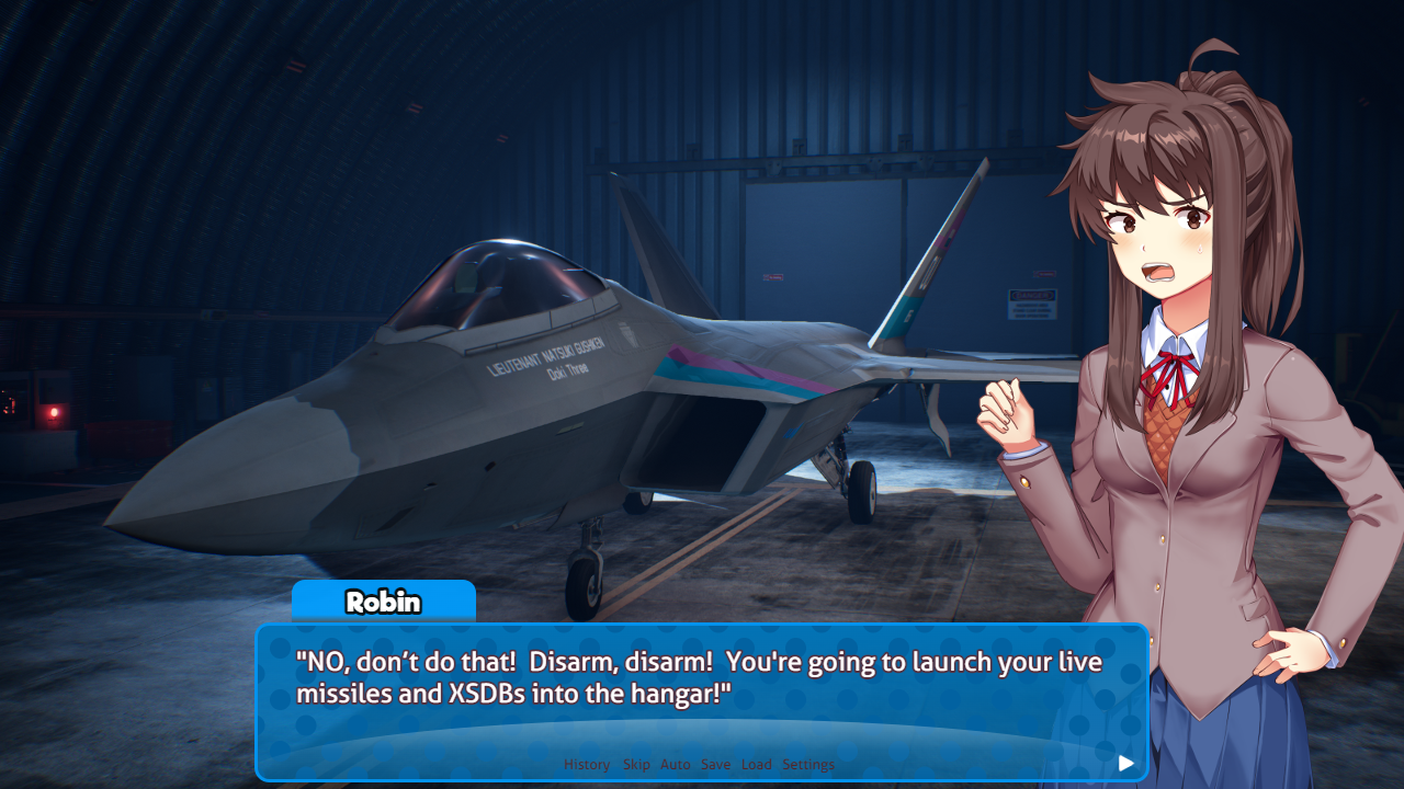 Operation Clubhouse (DDLC x Ace Combat 7) — Interlude 10: Assessing the Situation | Scrolller