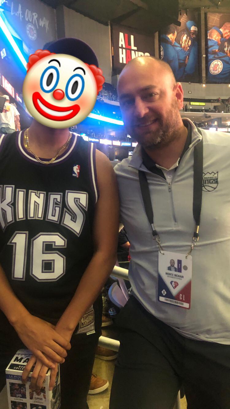 Saw people posting their Kings hats. Here’s my most recent one plus a pic with our savior ...