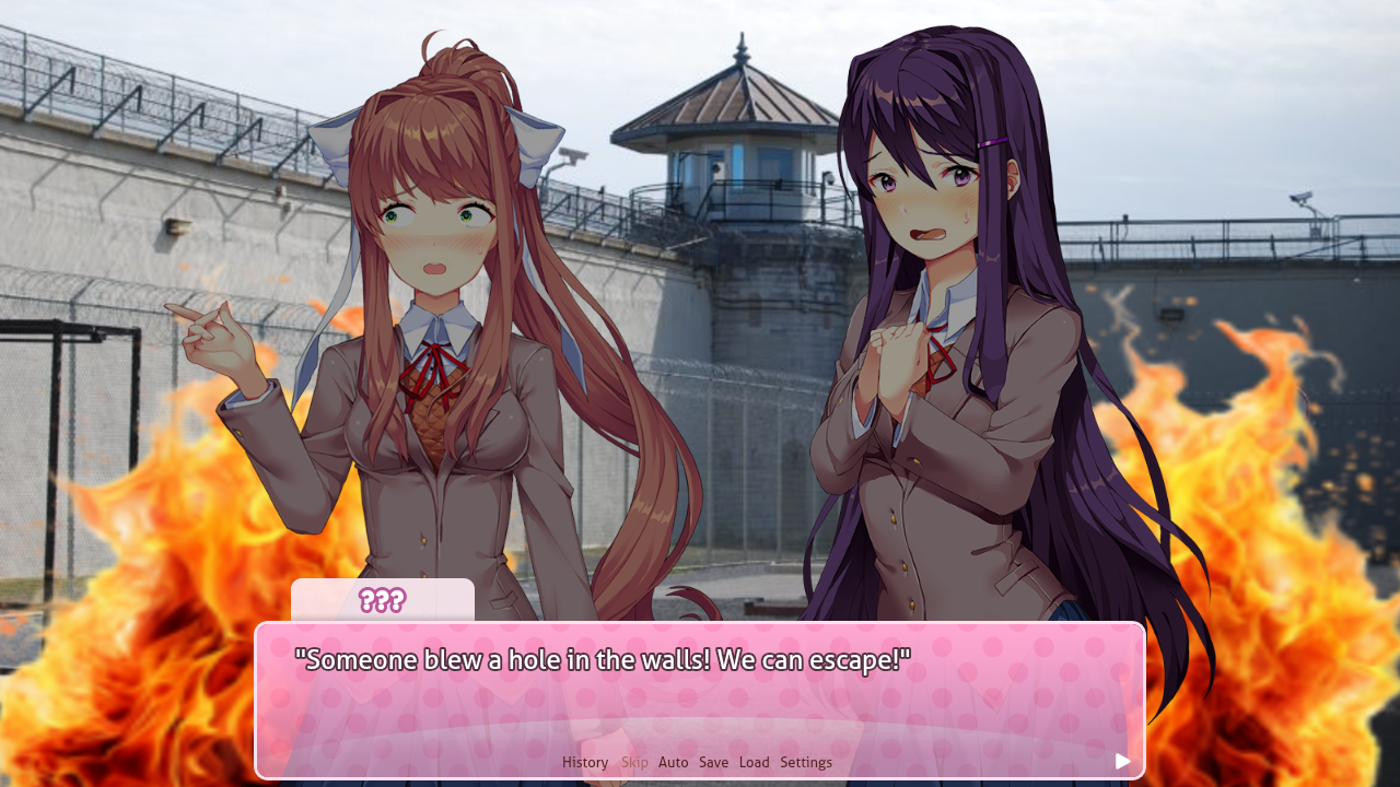 "The Tsundere" issue #131 - Monika uses: bomb - it's very effective ...