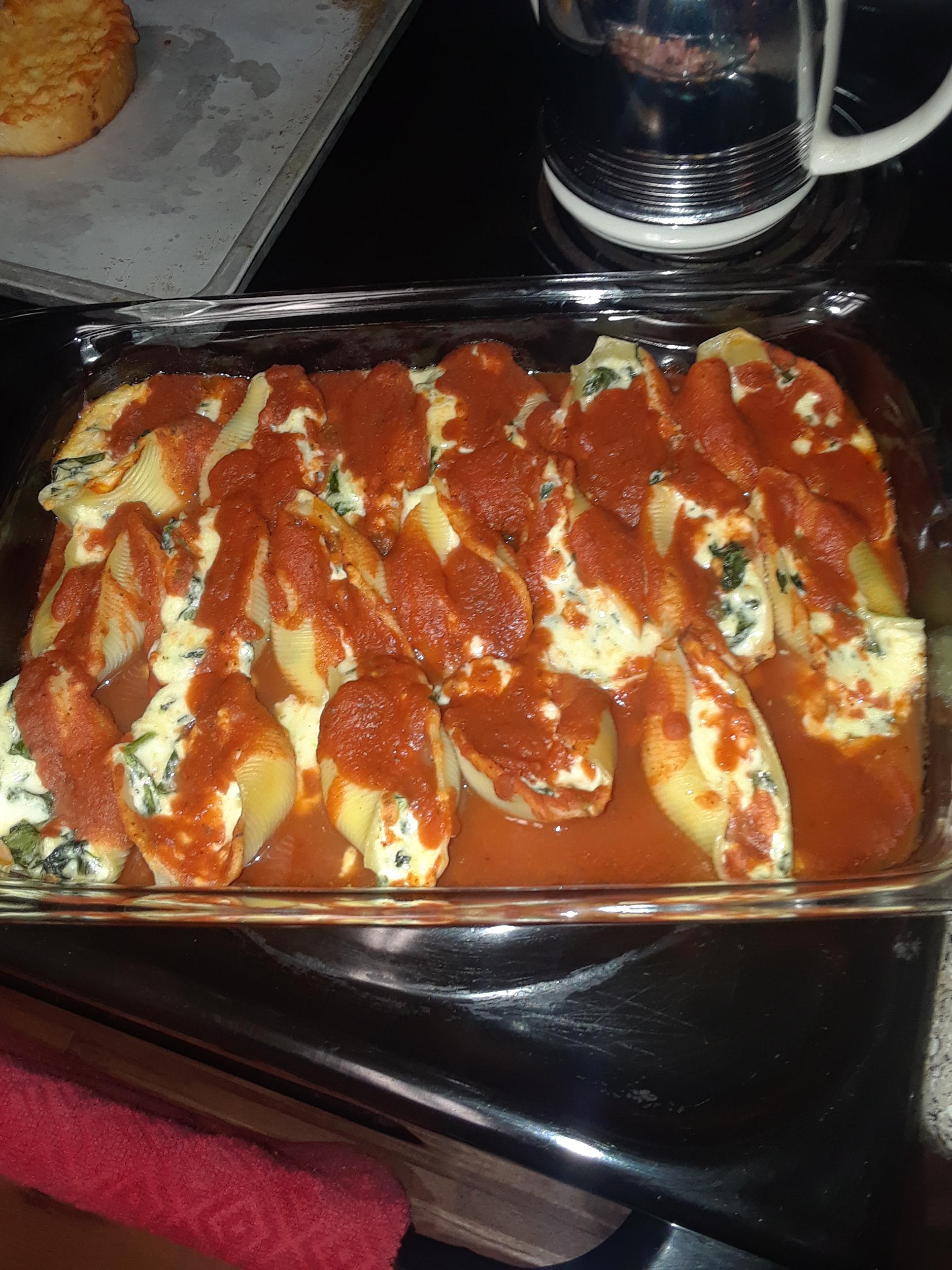 [homemade] stuffed shells | Scrolller