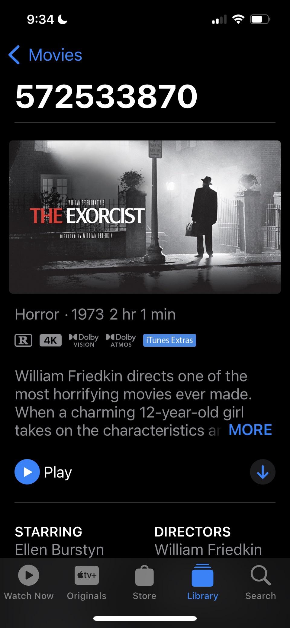 Exorcist 4k issues. | Scrolller