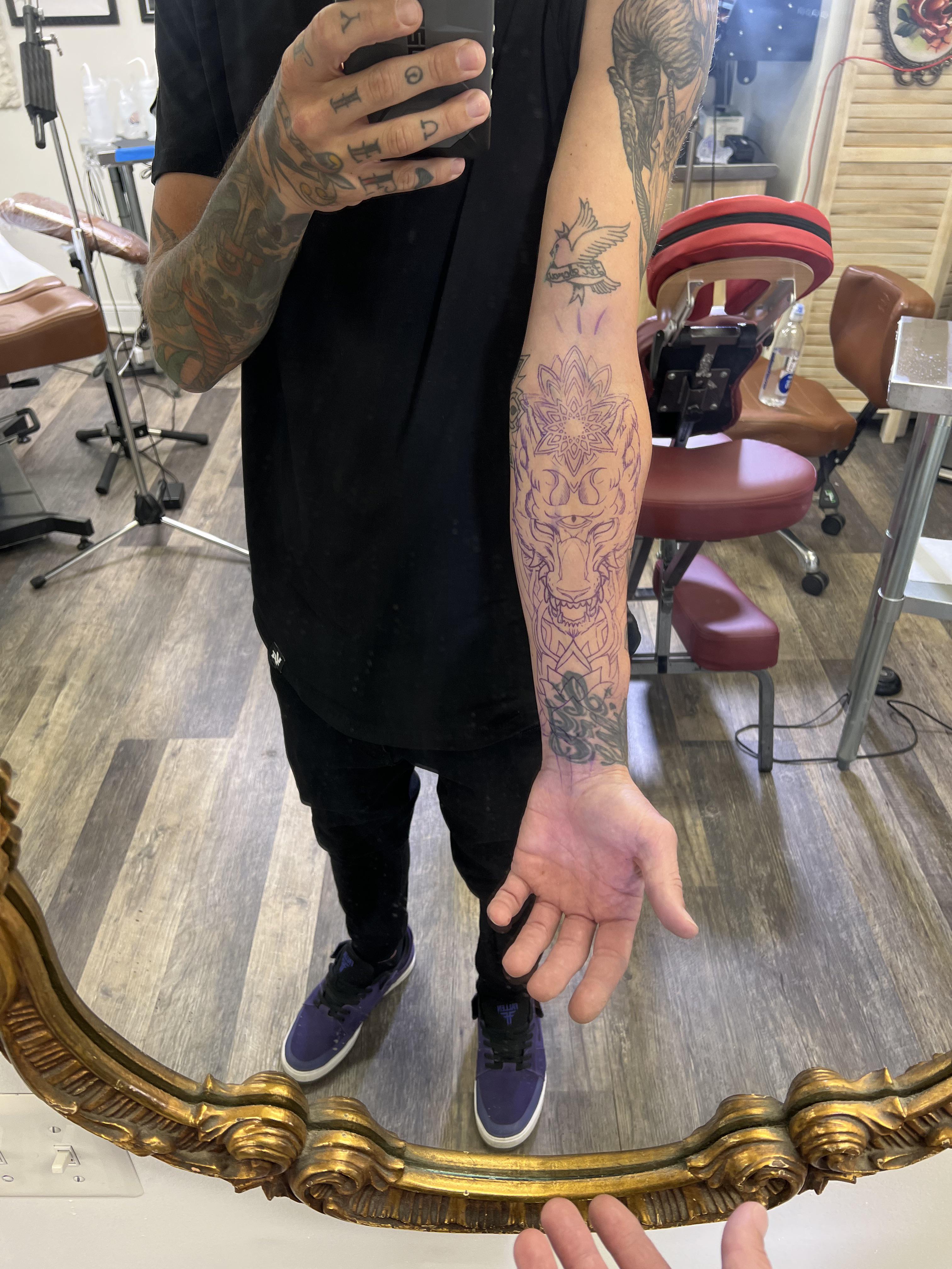 Fox/wolf hybrid cover up. Unfinished | Scrolller