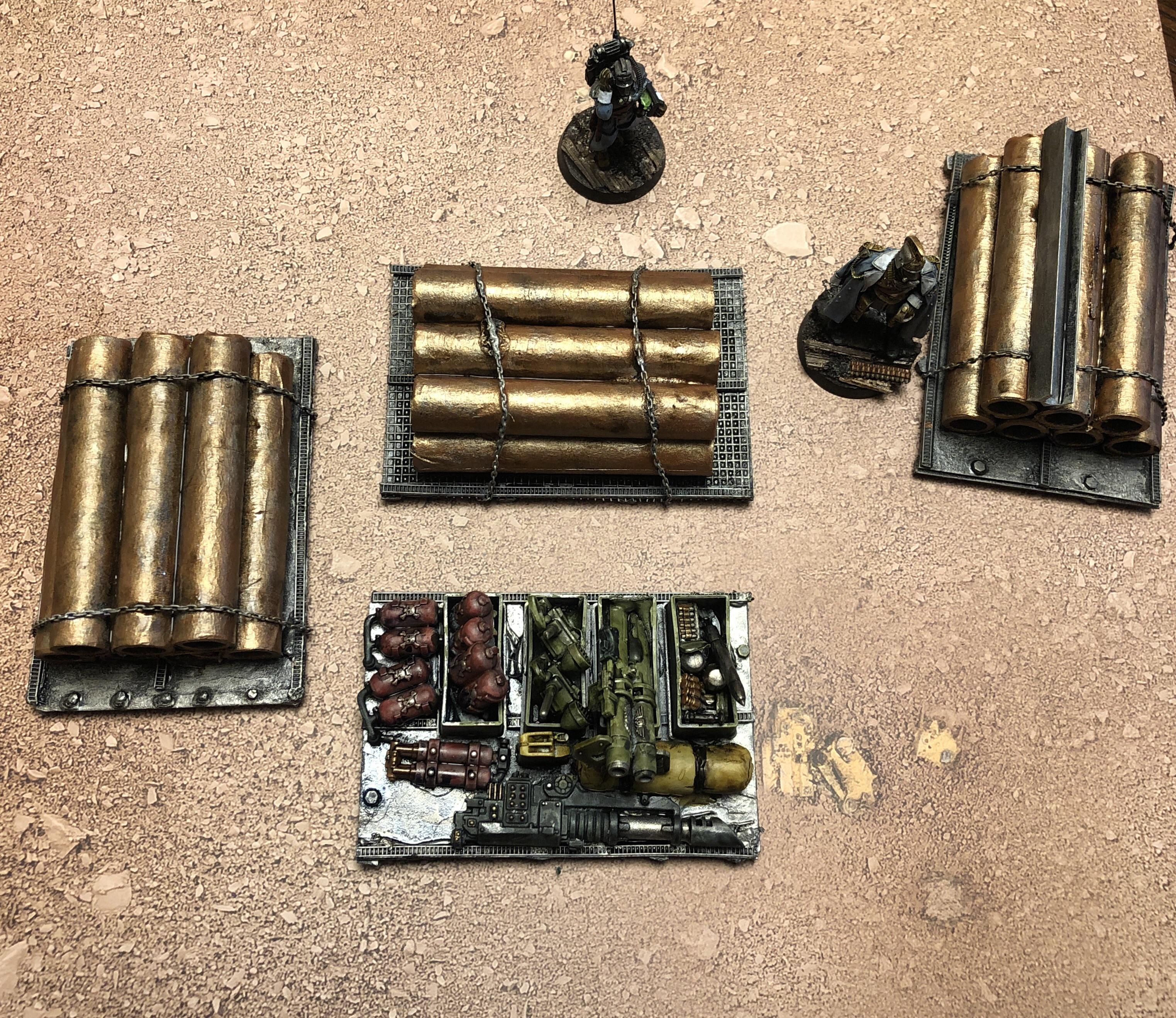 Scratch built scatter terrain for my Imperial Guard | Scrolller