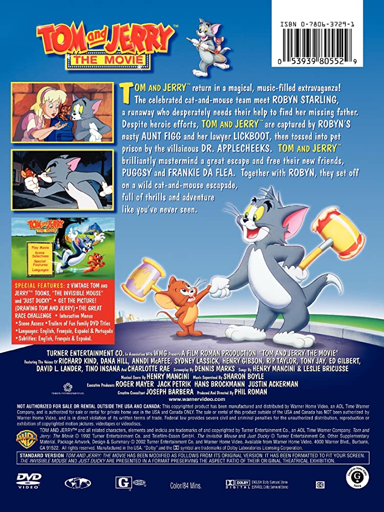 Did you watch Tom and Jerry: The Movie? | Scrolller