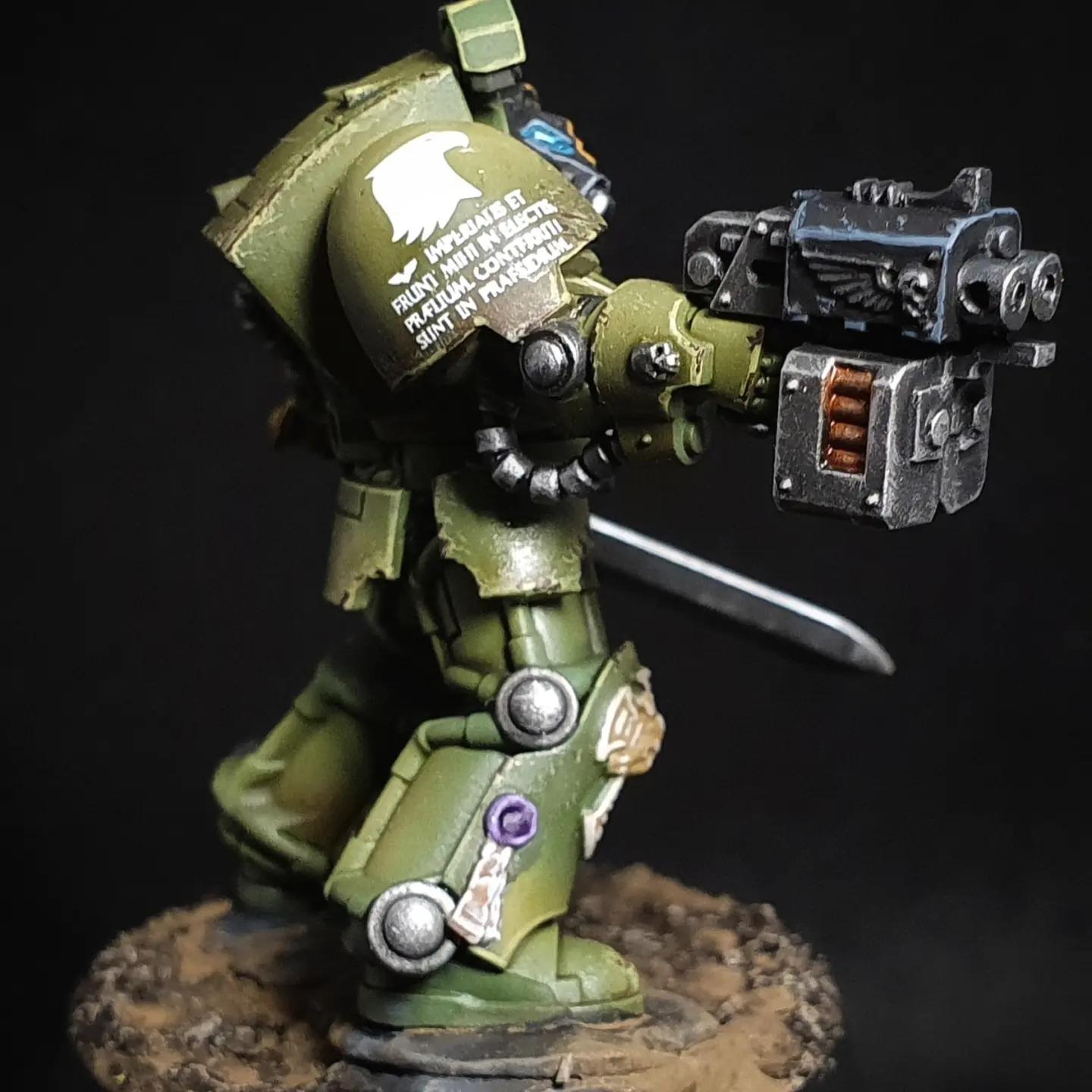Finished Raptors Terminator Sergeant ! | Scrolller