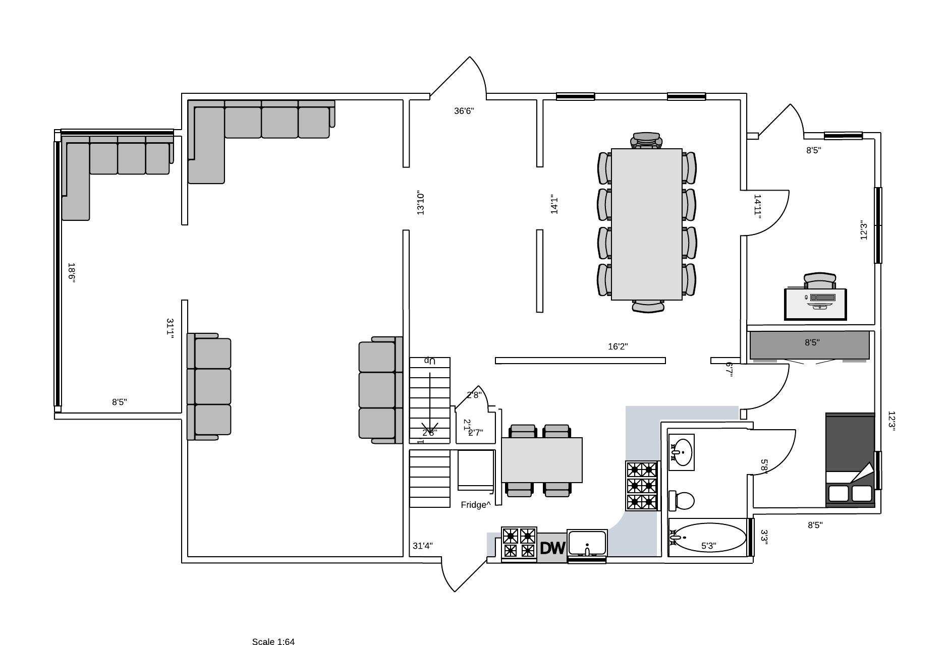 Kitchen redesign/layout | Scrolller
