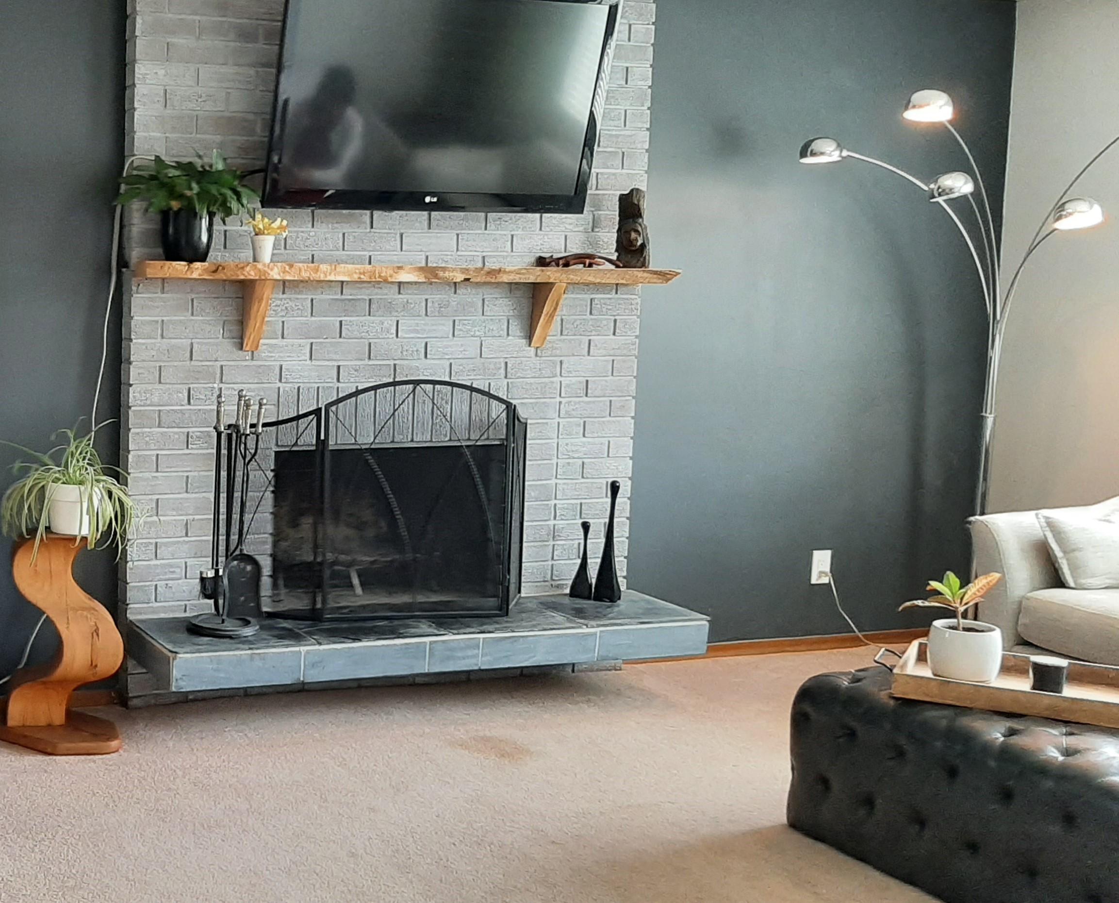 Before and After Fireplace | Scrolller