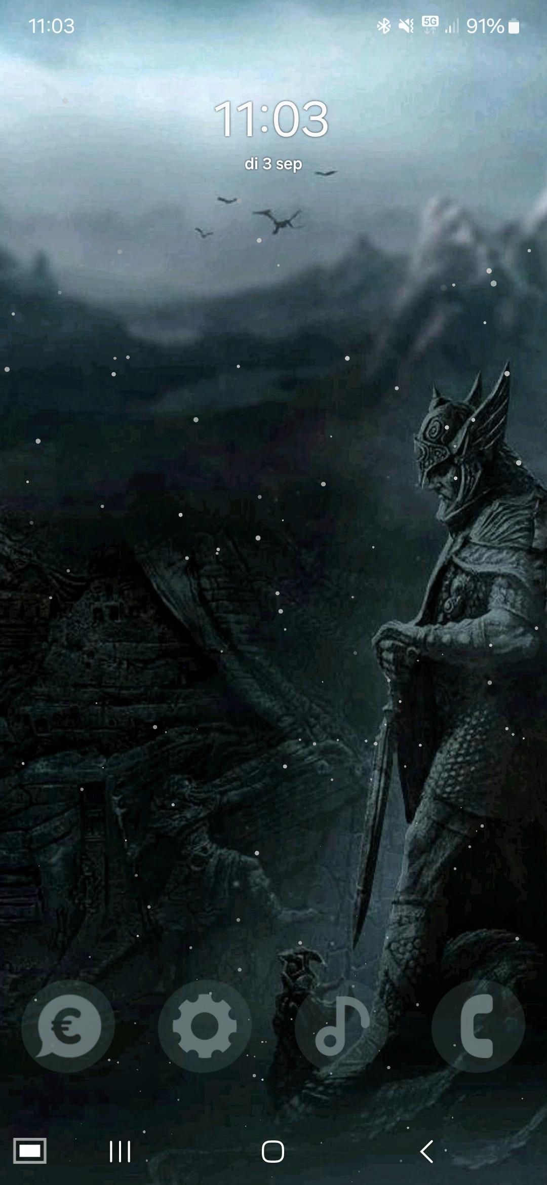 My custom animated wallpaper and Launcher. Talos guide you. | Scrolller