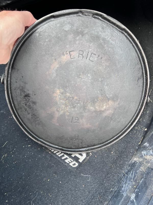 Griswold “Erie” 12 Bailed Griddle | Scrolller