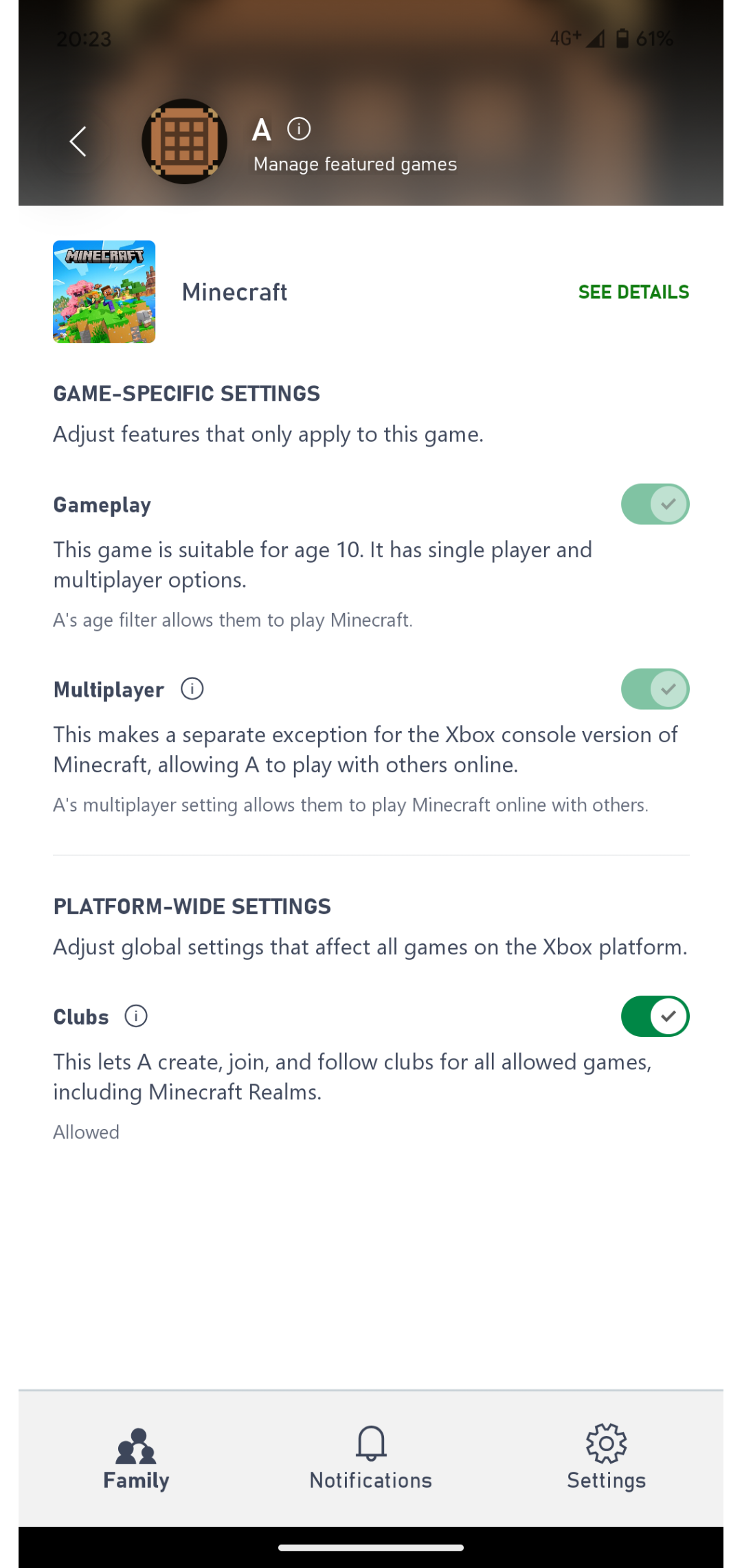 Unable to enable multiplayer for child account | Scrolller