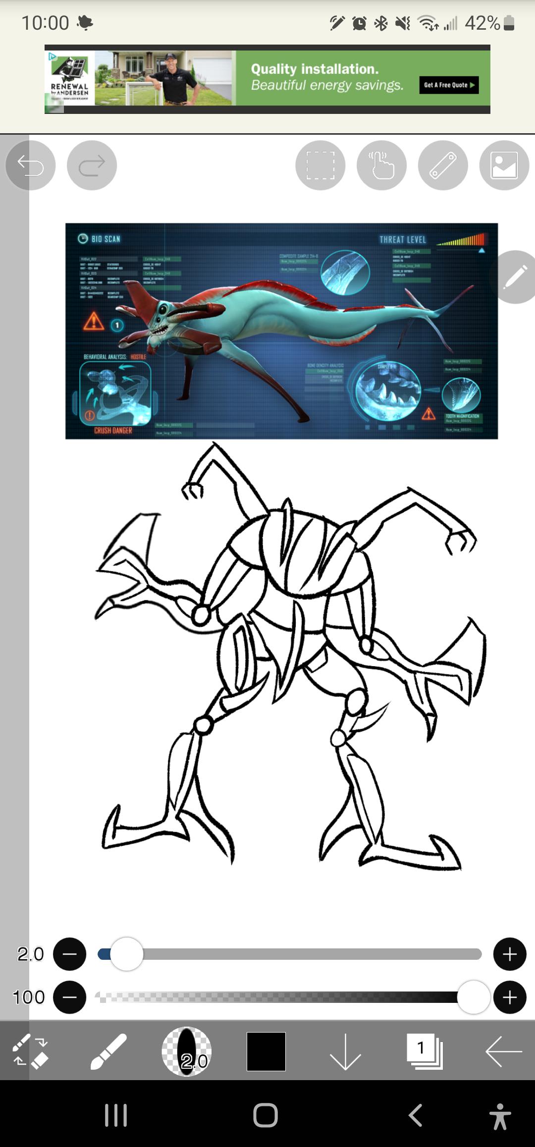 Discover more like Subnautica: [no spoilers] w.i.p of a fanart I'm making. The Reaper Leviathan ...