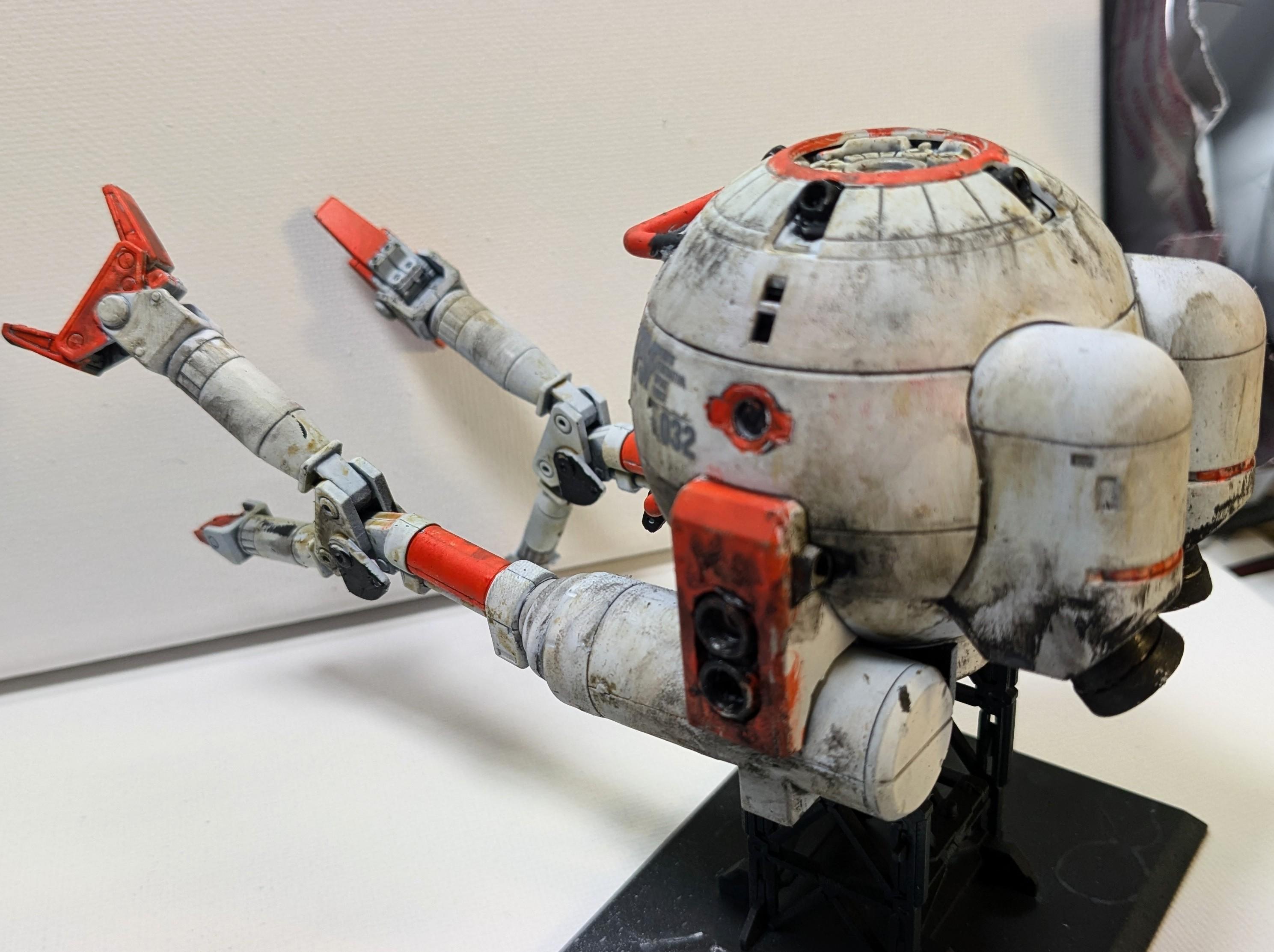 Gunpla orb with armour style weathering | Scrolller