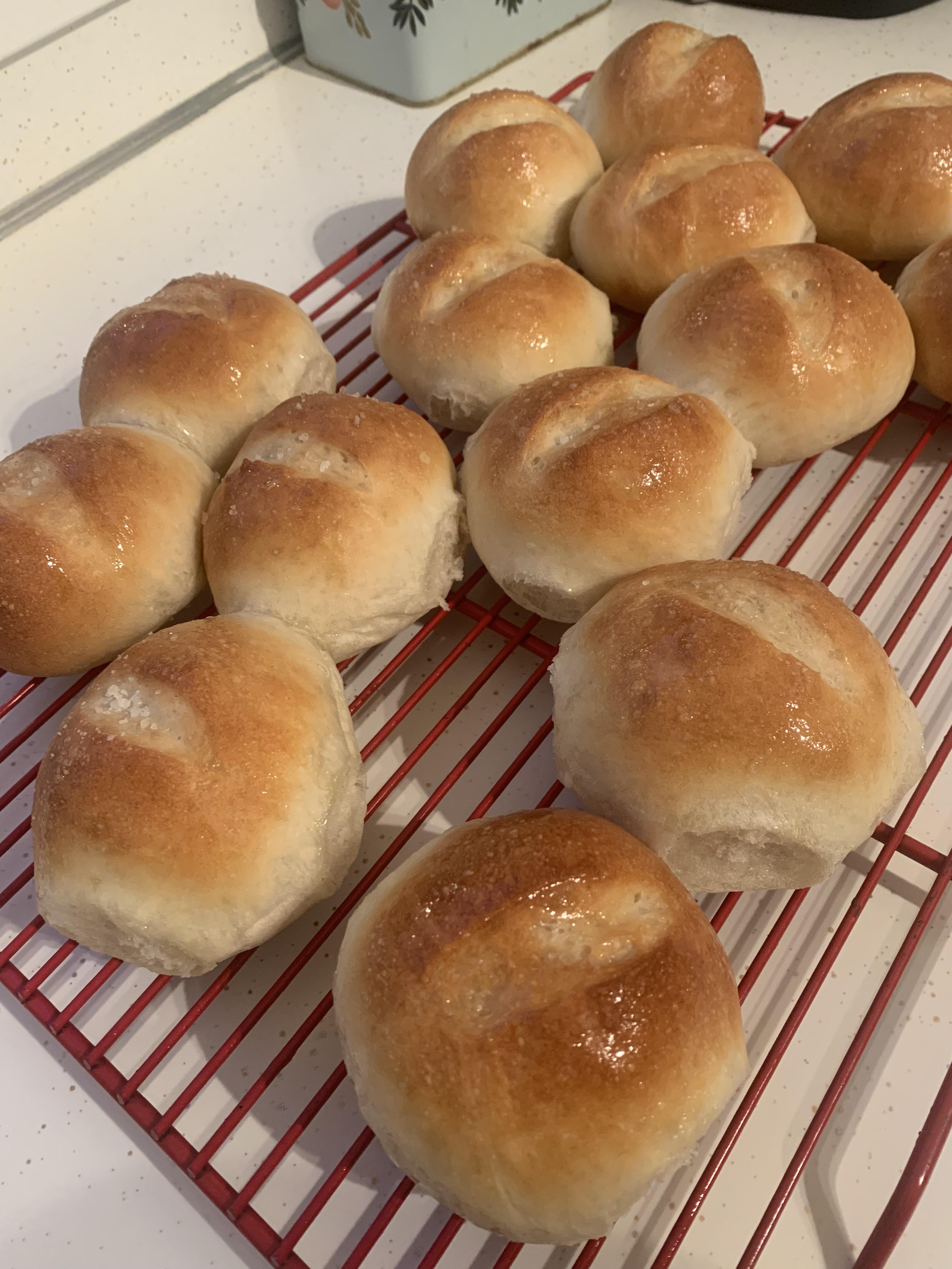 [homemade] baguette style buns. | Scrolller