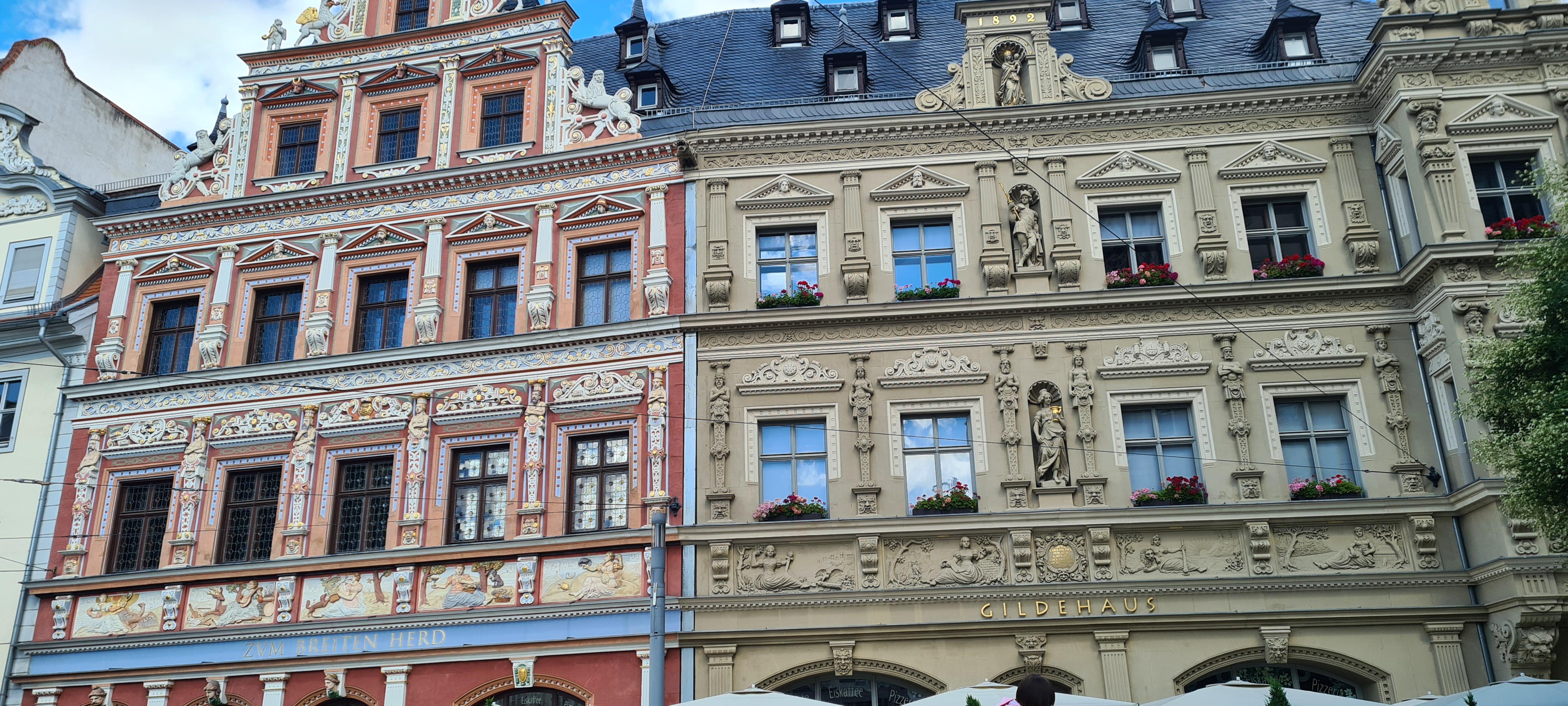 Erfurt, Germany - beautiful capital and largest city in the Central German state of Thuringia ...