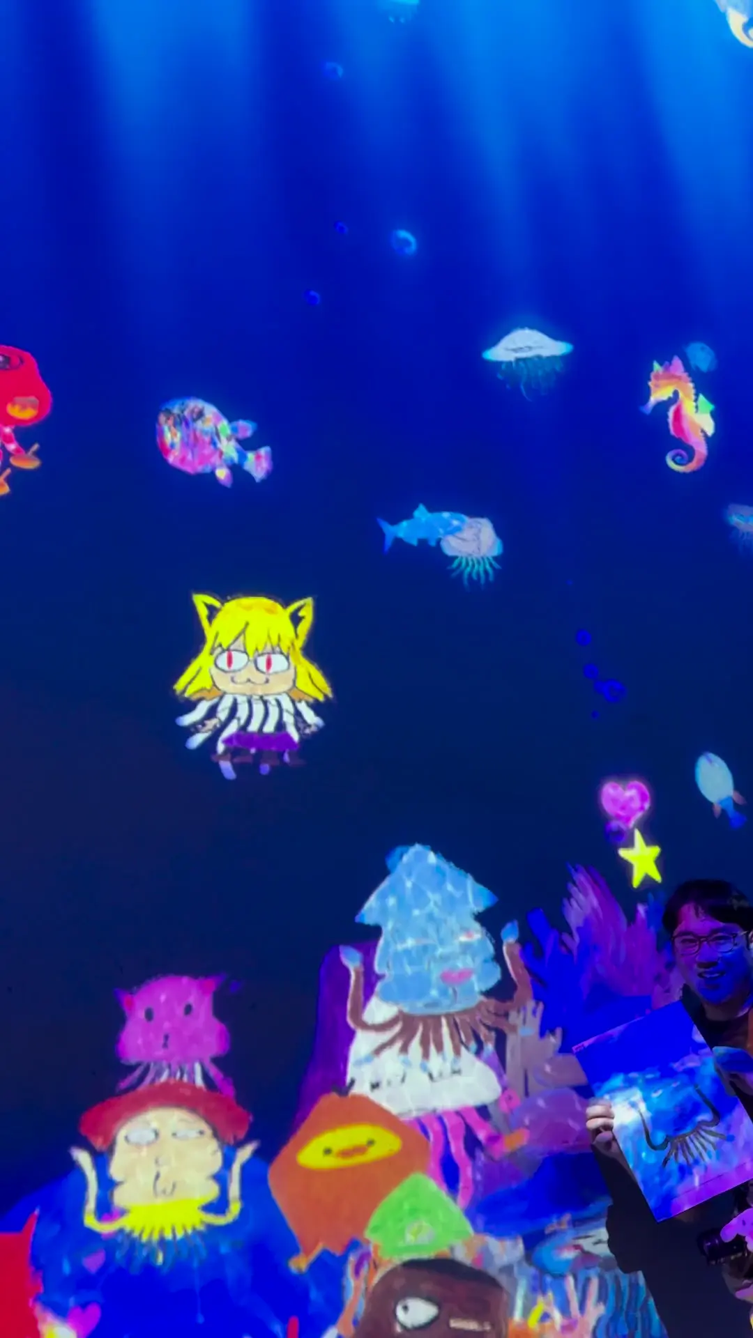 Neco Arc visits teamLab Borderless | Scrolller