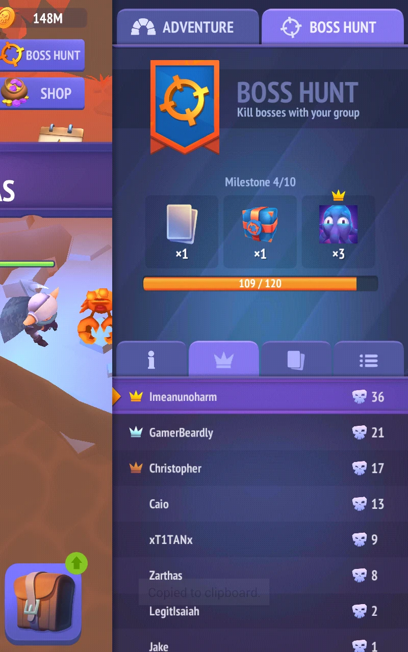 Need better Boss Hunt grouping system | Scrolller