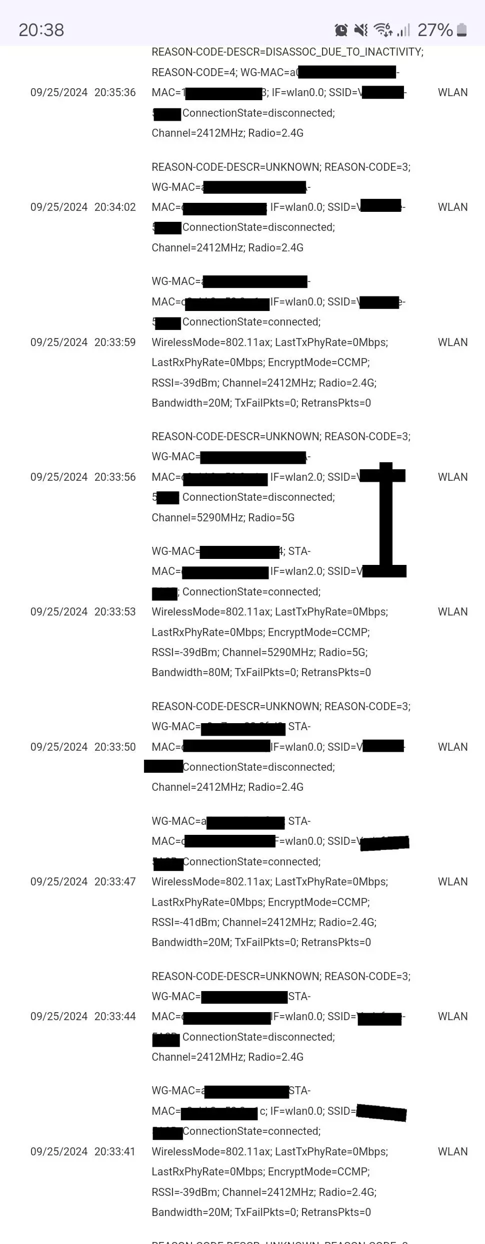 Network disconnection issues | Scrolller