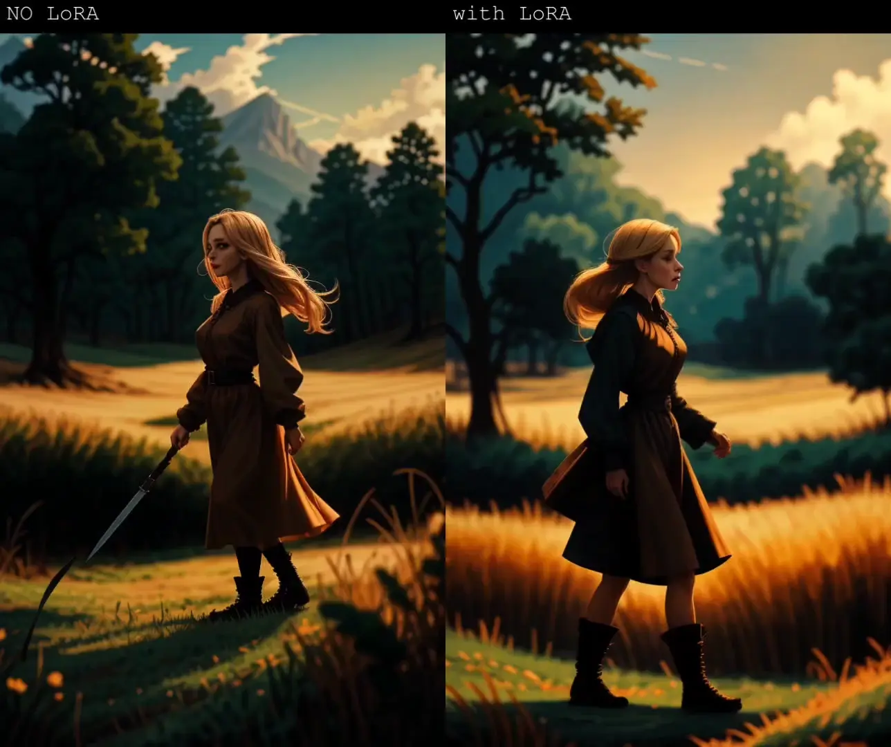 New Animatediff walking motion LoRA set | Scrolller