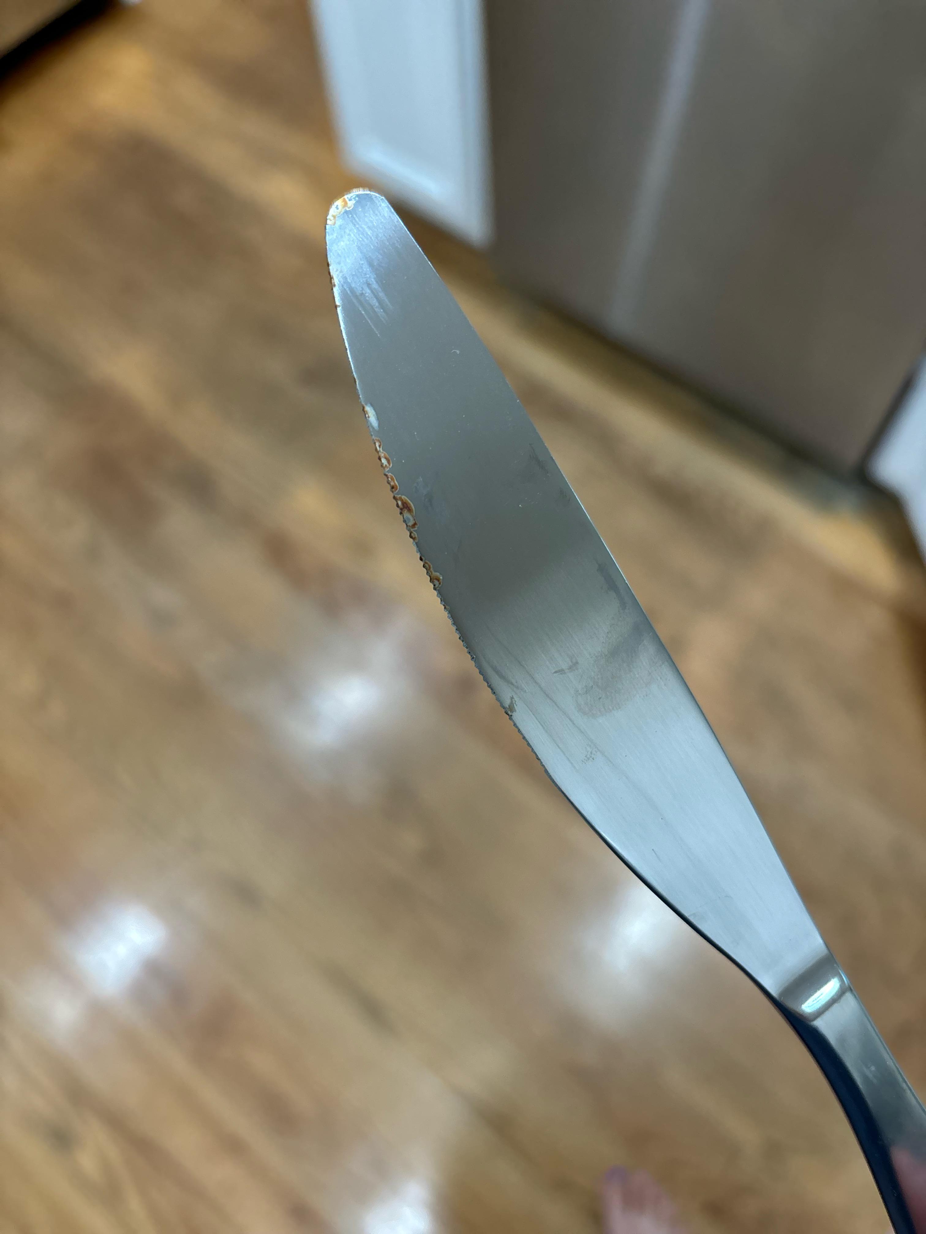 New Butter Knife Rusted | Scrolller