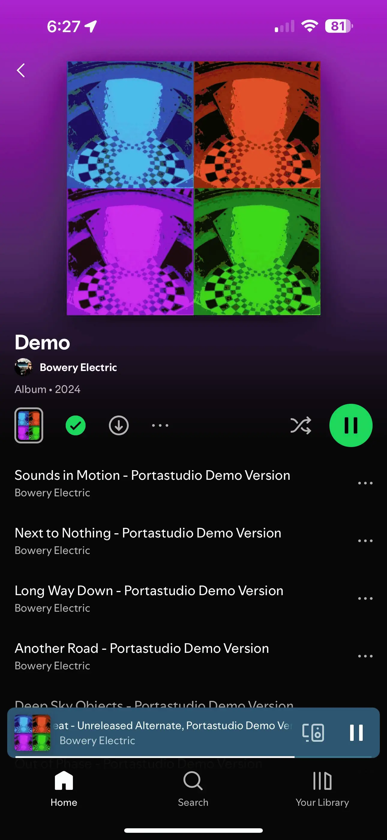 New demo album from Bowery Electric! | Scrolller