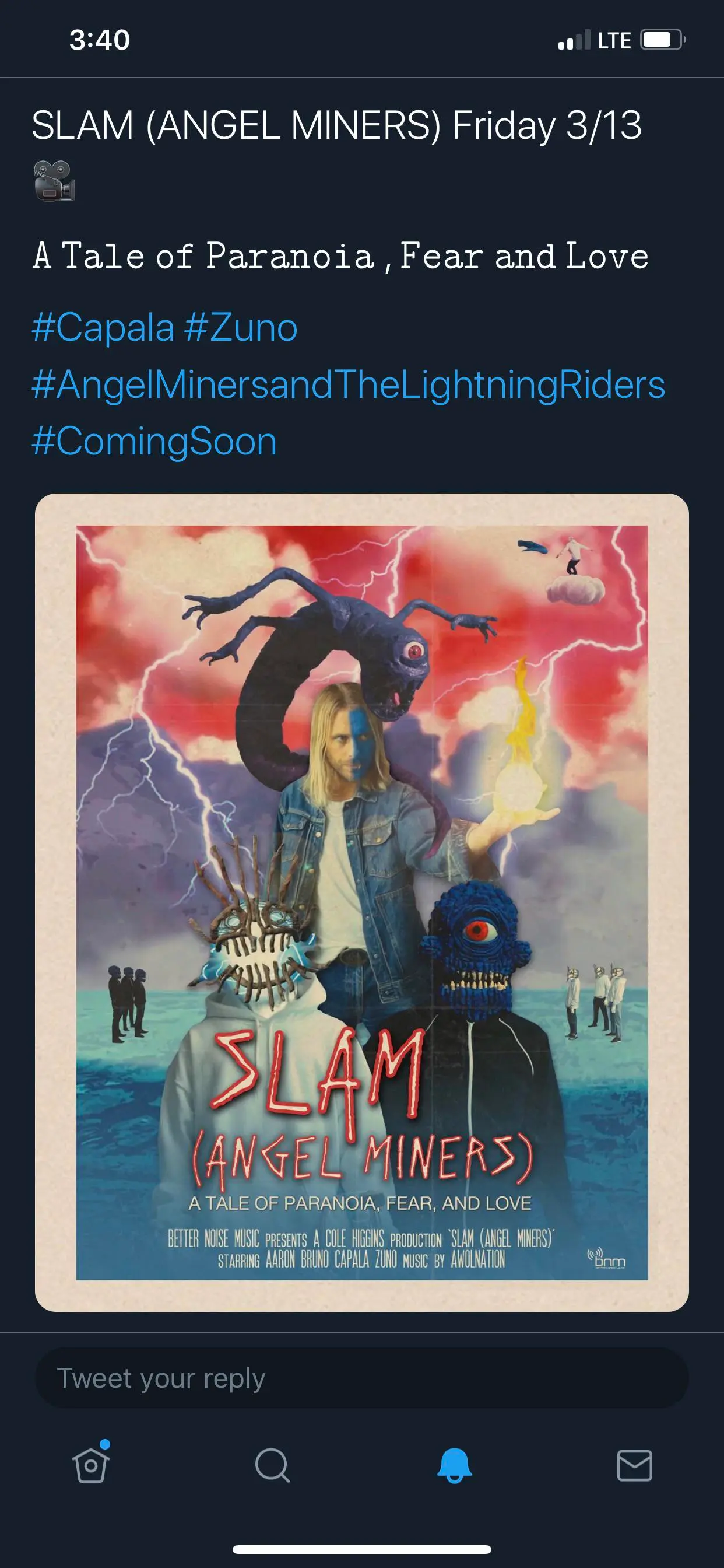 New single and music video coming Friday the 13 for "Slam (Angel Miners)" | Scrolller