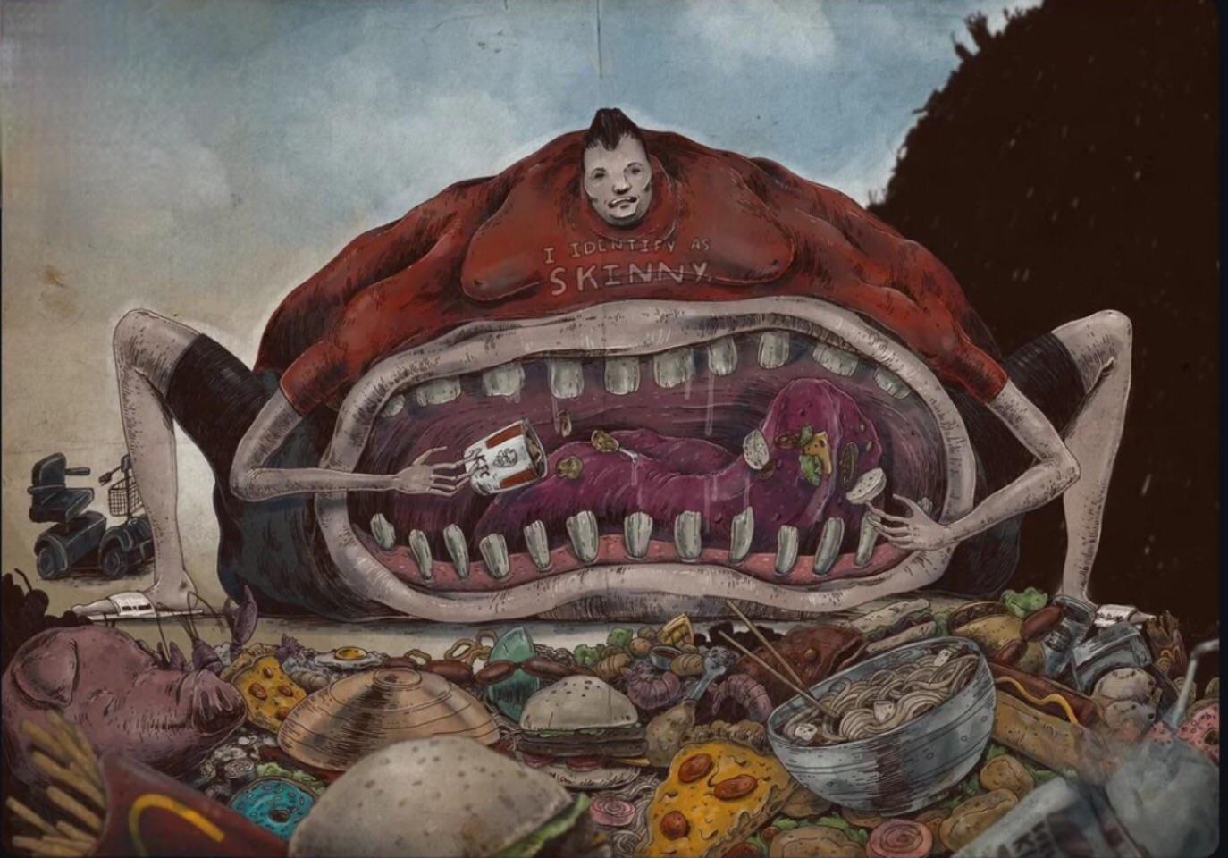 Nikocado Avocado as a Little Nightmares monster?! | Scrolller