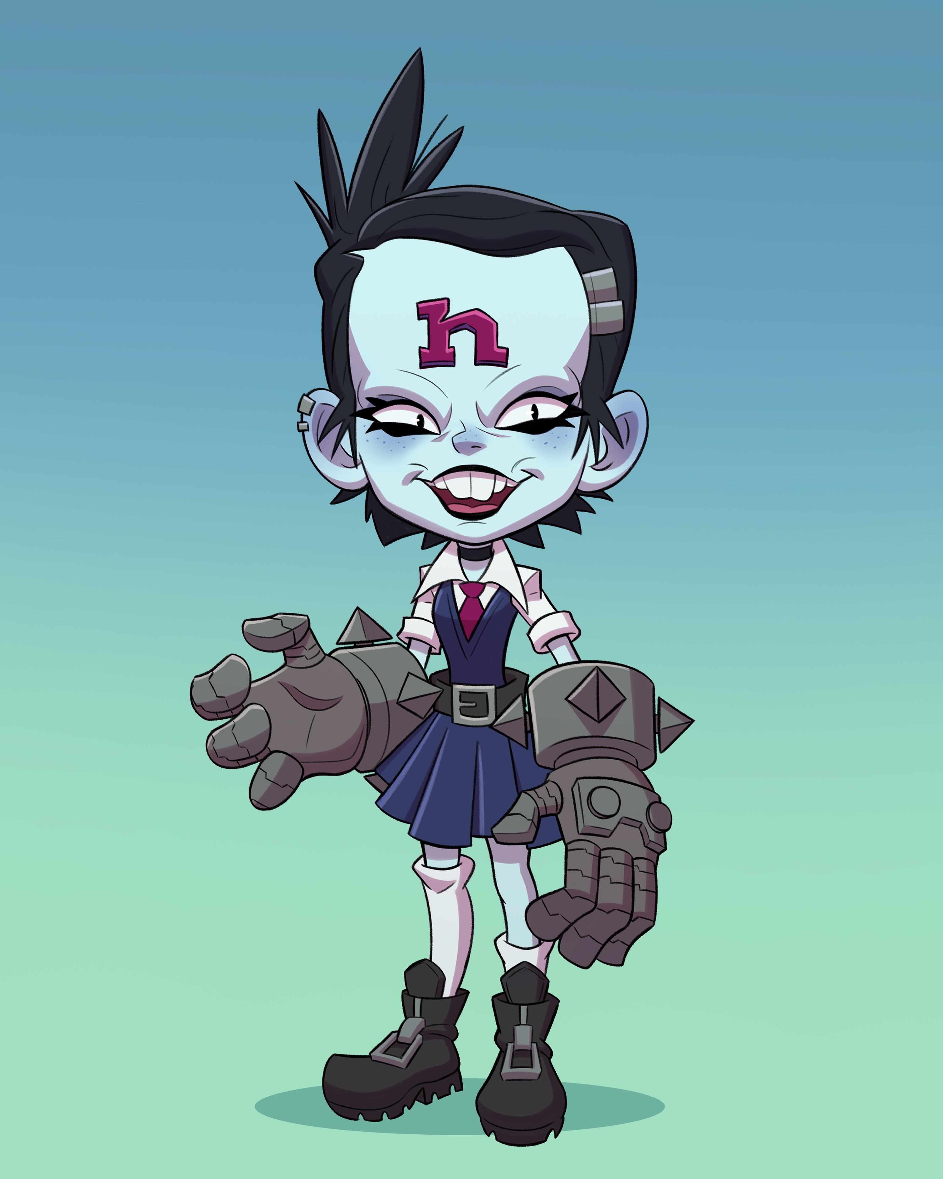 Nina cortex fanart (art made by me) | Scrolller